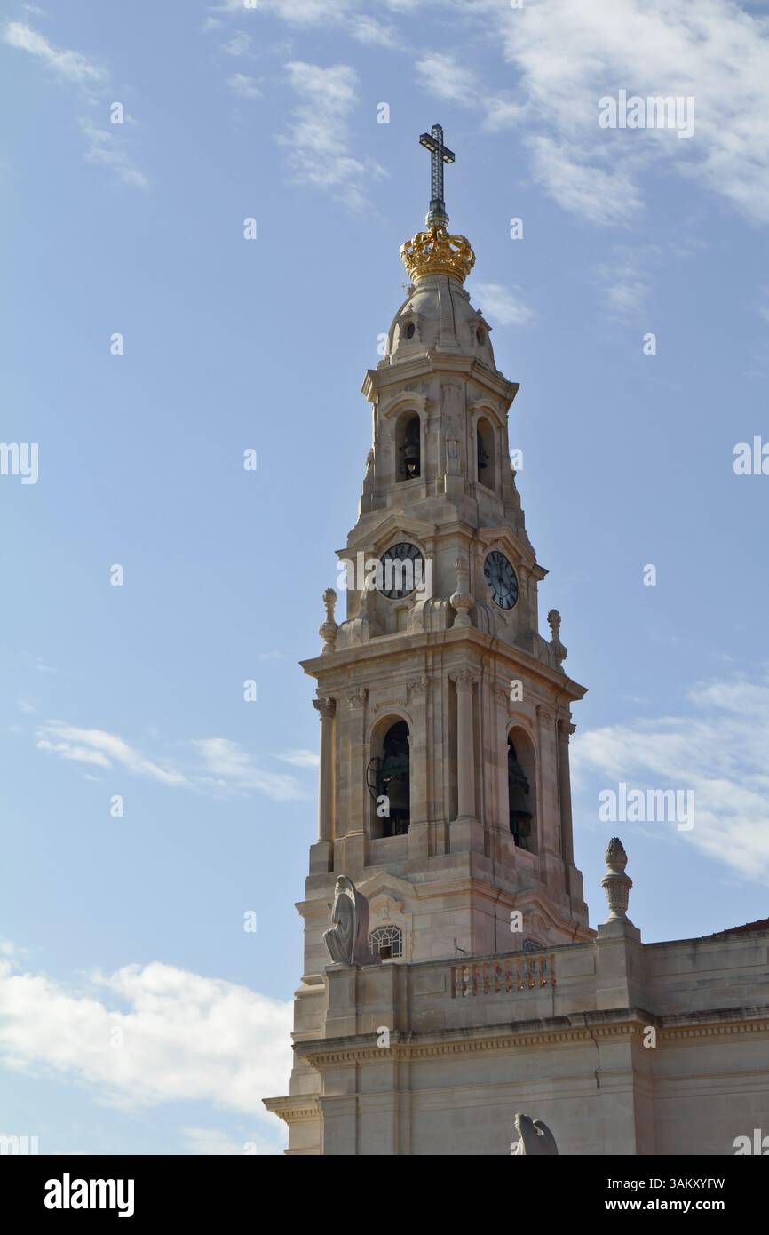 The religious centre in the small city of Fatima in Portugal. An ...