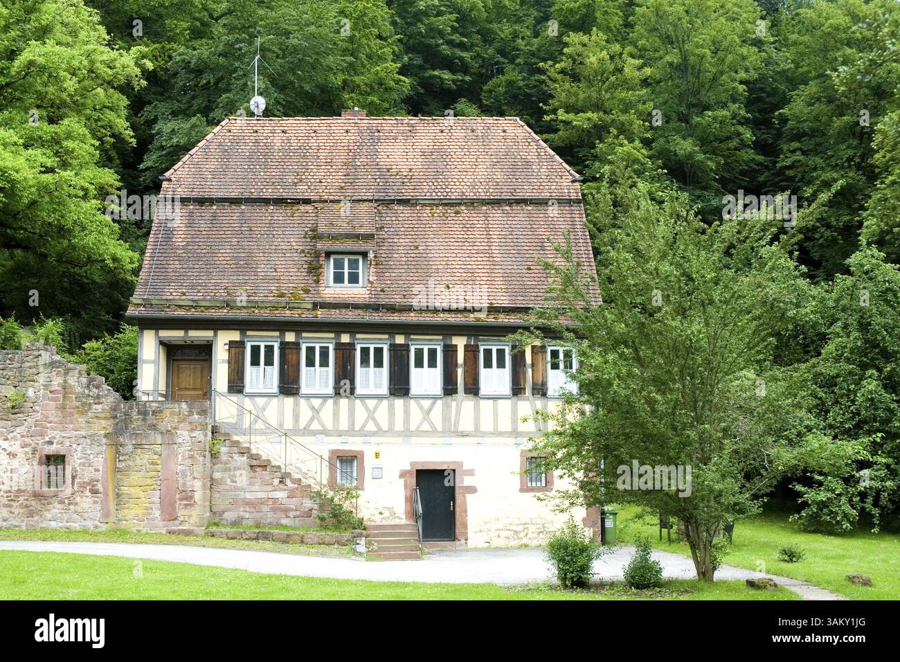 Typical traditional German house in Bad Wildberg Germany Stock Photo ...