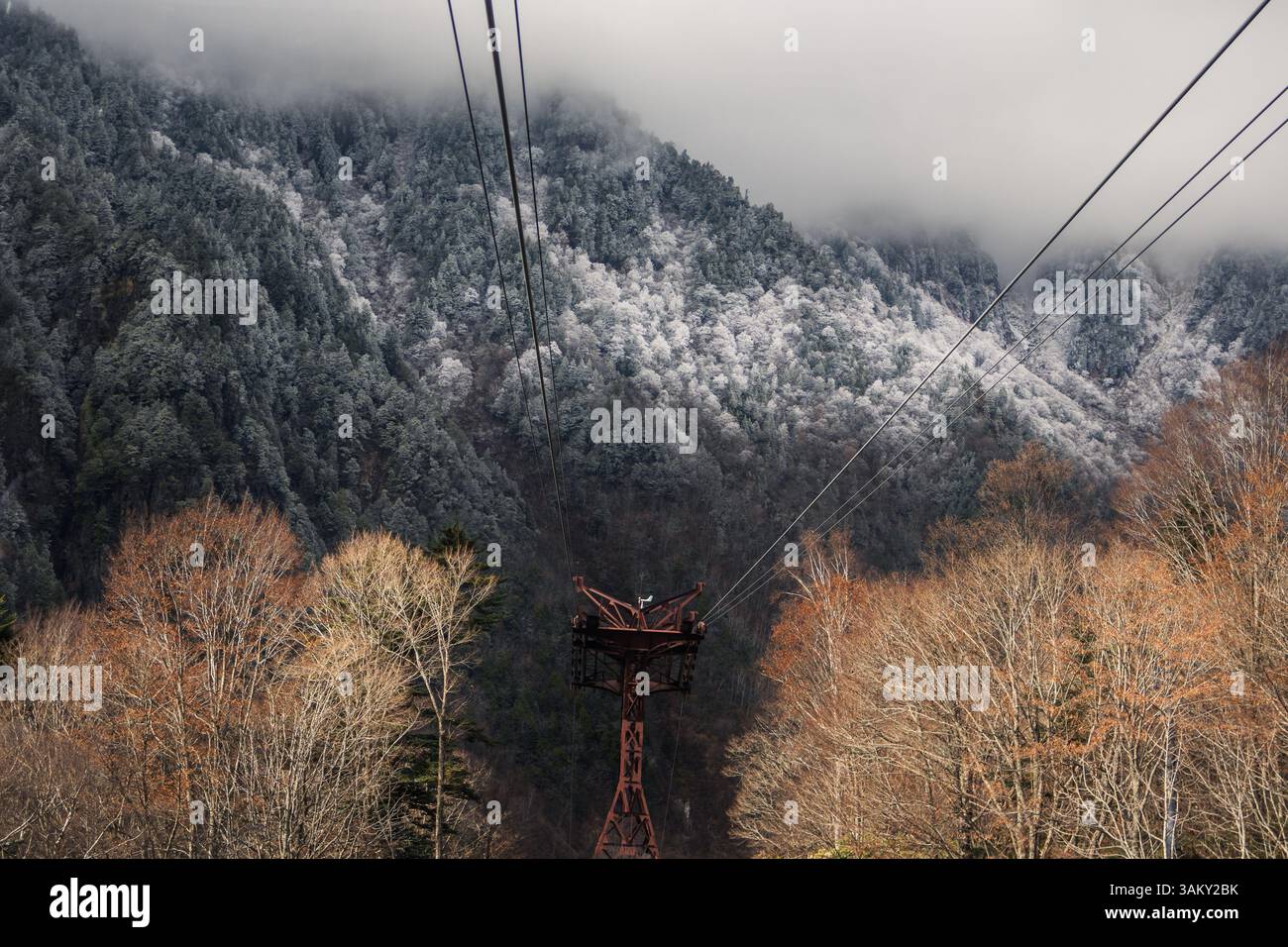 Shinhotaka Ropeway, gifu prefecture, japan Stock Photo - Alamy