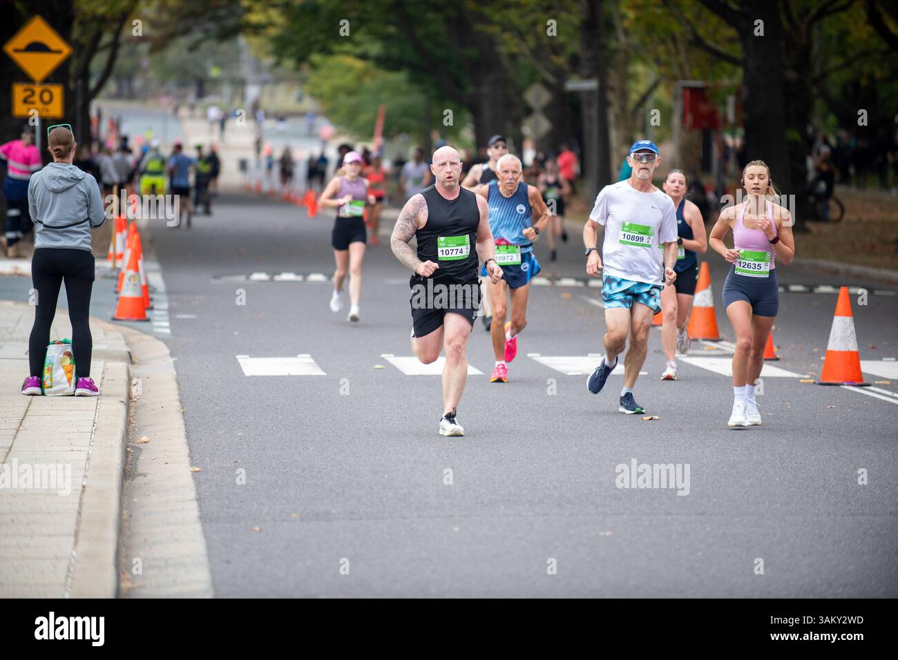 Groups of runners of all ages and abilities take part in the 2025 ...