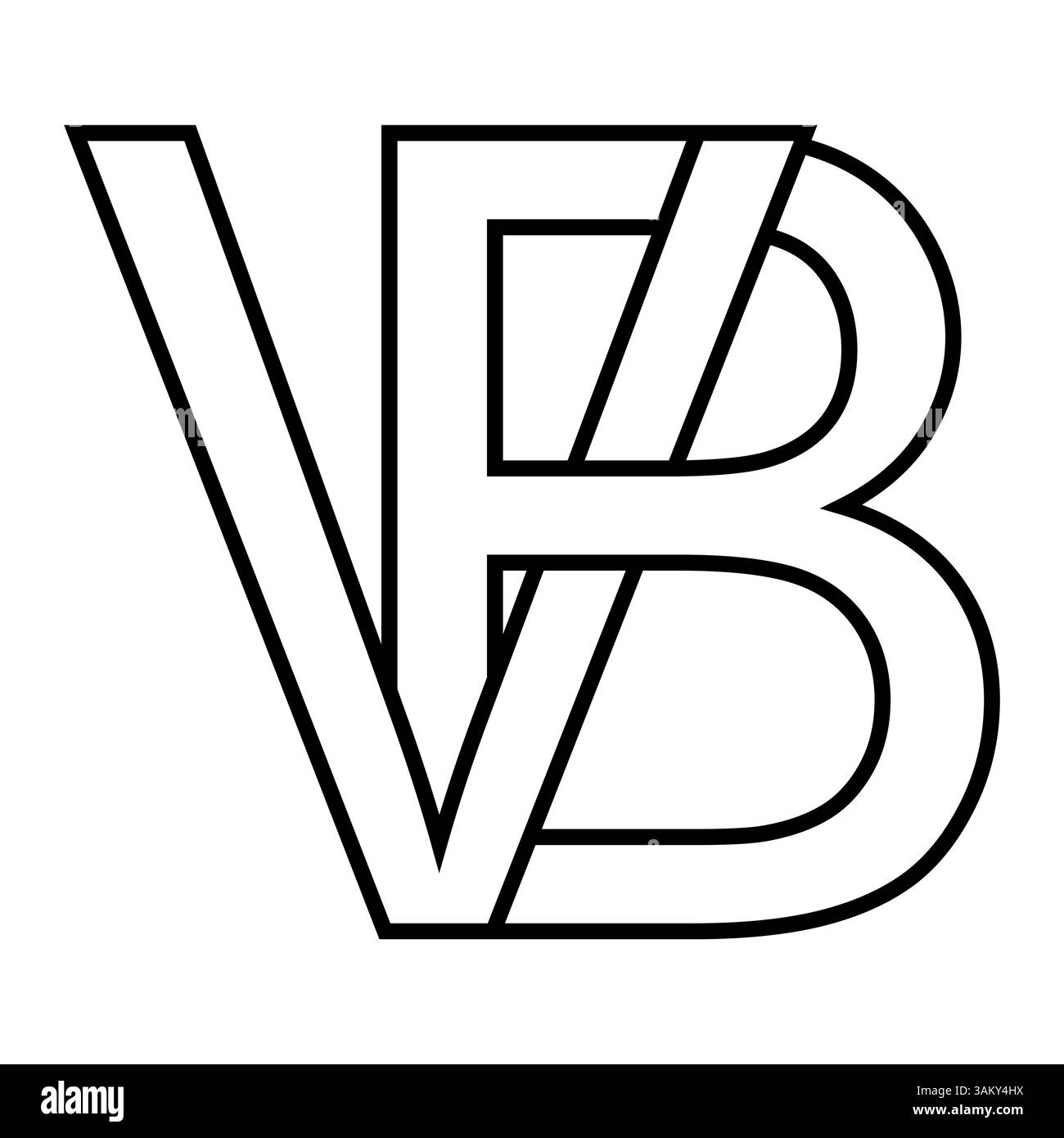 Double v Stock Vector Images - Alamy