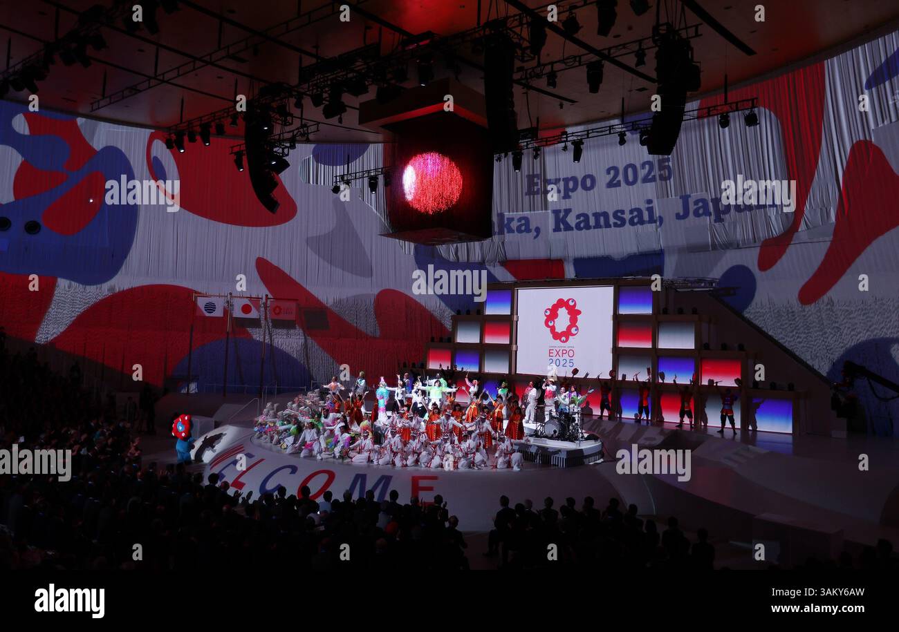 Beijing, Japan. 12th Apr, 2025. The opening ceremony for the 2025 World ...