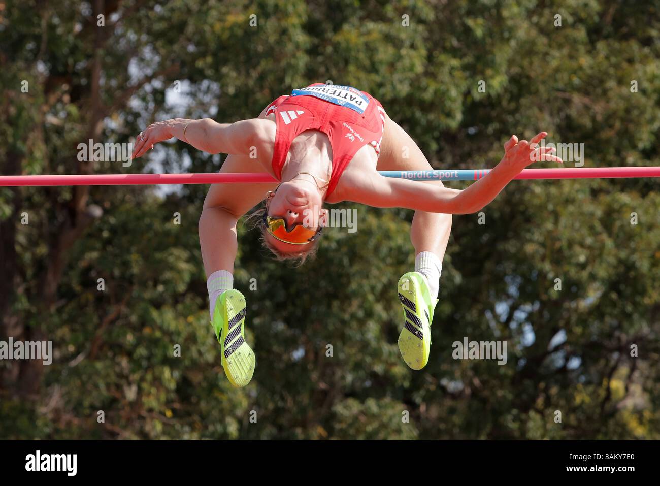 Perth, Australia. 13th Apr, 2025. Eleanor Patterson of New South Wales ...