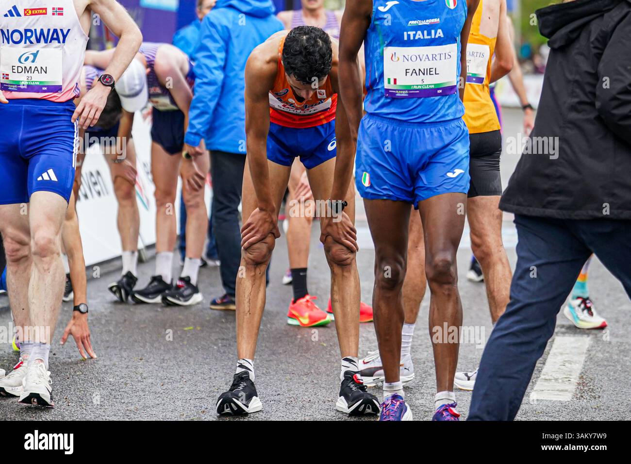 Leuven, Belgium. 13th Apr, 2025. LEUVEN, BELGIUM - APRIL 13: Noah ...