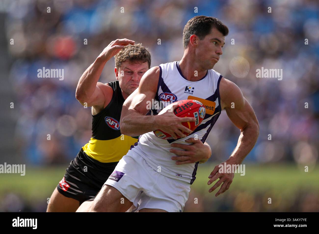 Barossa Valley, Australia. 13th Apr, 2025. Jaeger O'Meara of the ...