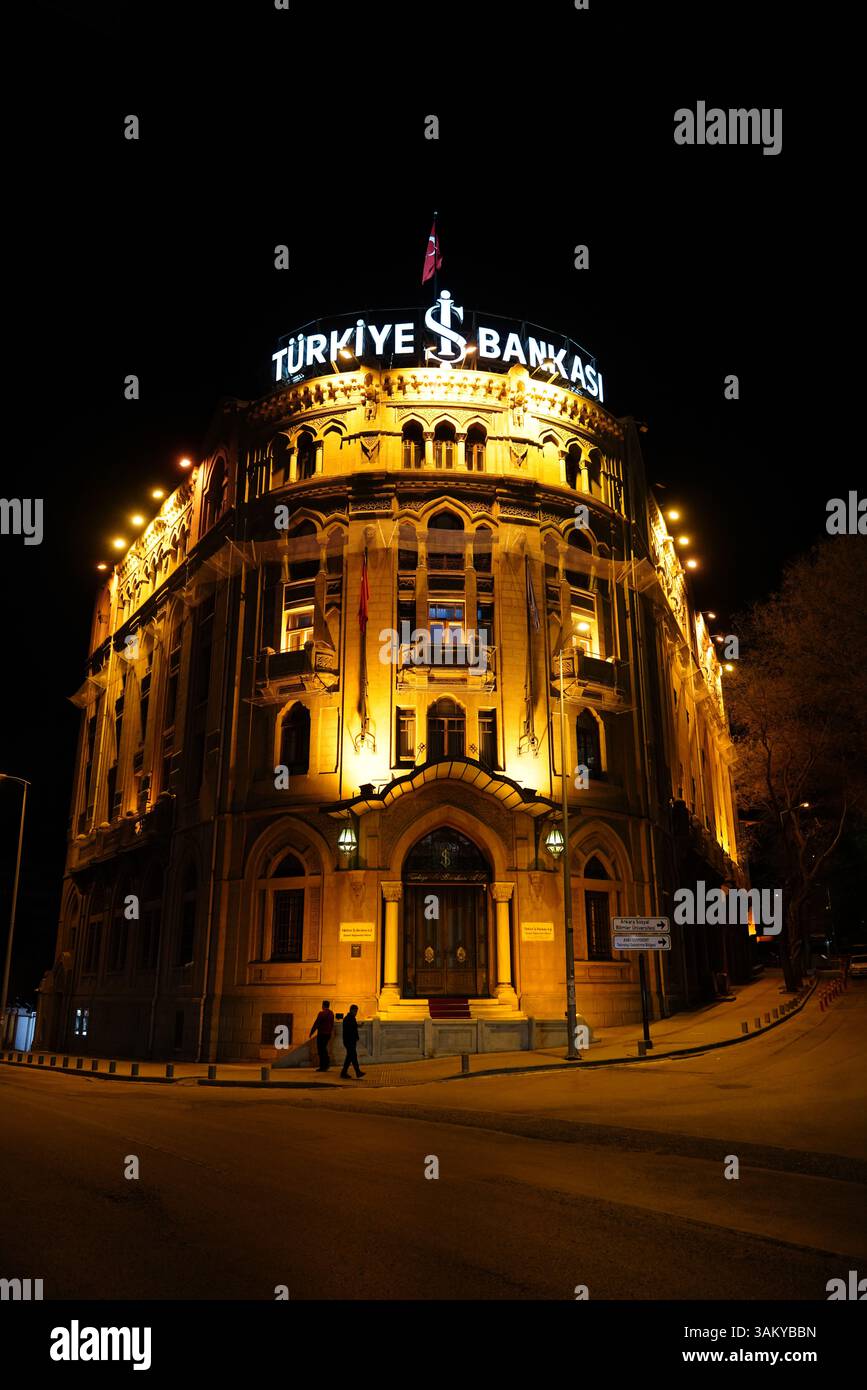 ANKARA, TURKIYE - MARCH 29, 2025: Turkiye Is Bank Museum in Ulus ...