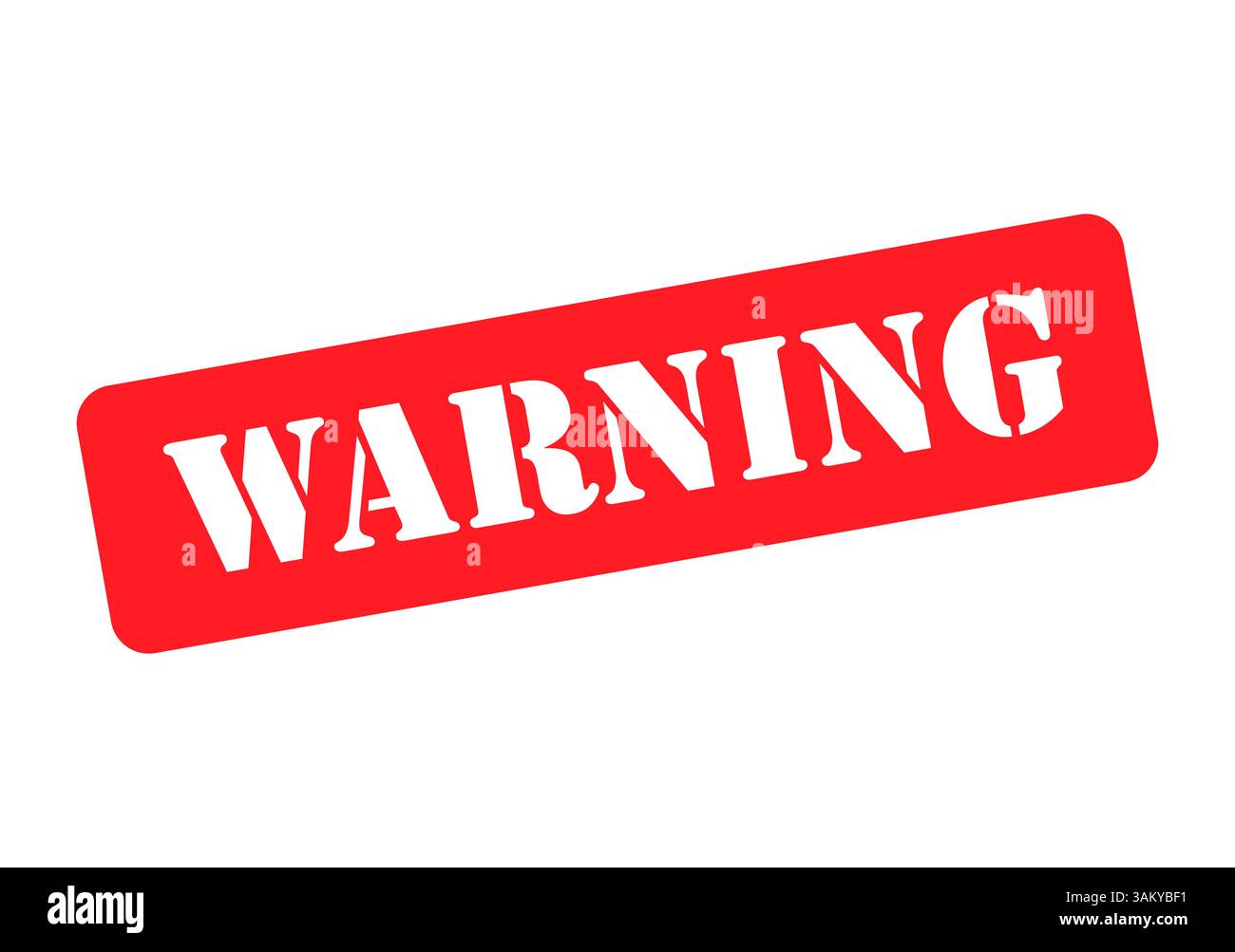Warning stamp symbol, label sticker sign button, text banner vector ...