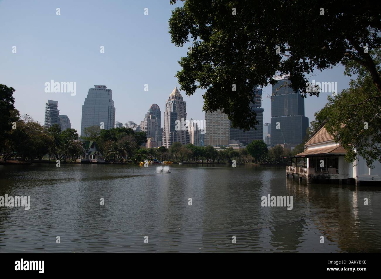 Lumphini park thailand first hi-res stock photography and images - Alamy