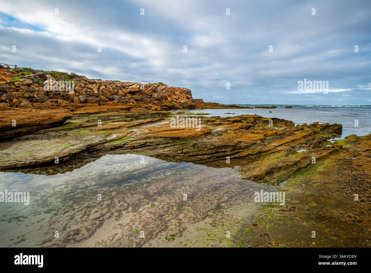 This image captures a stunning coastal scene from Merri Marine ...