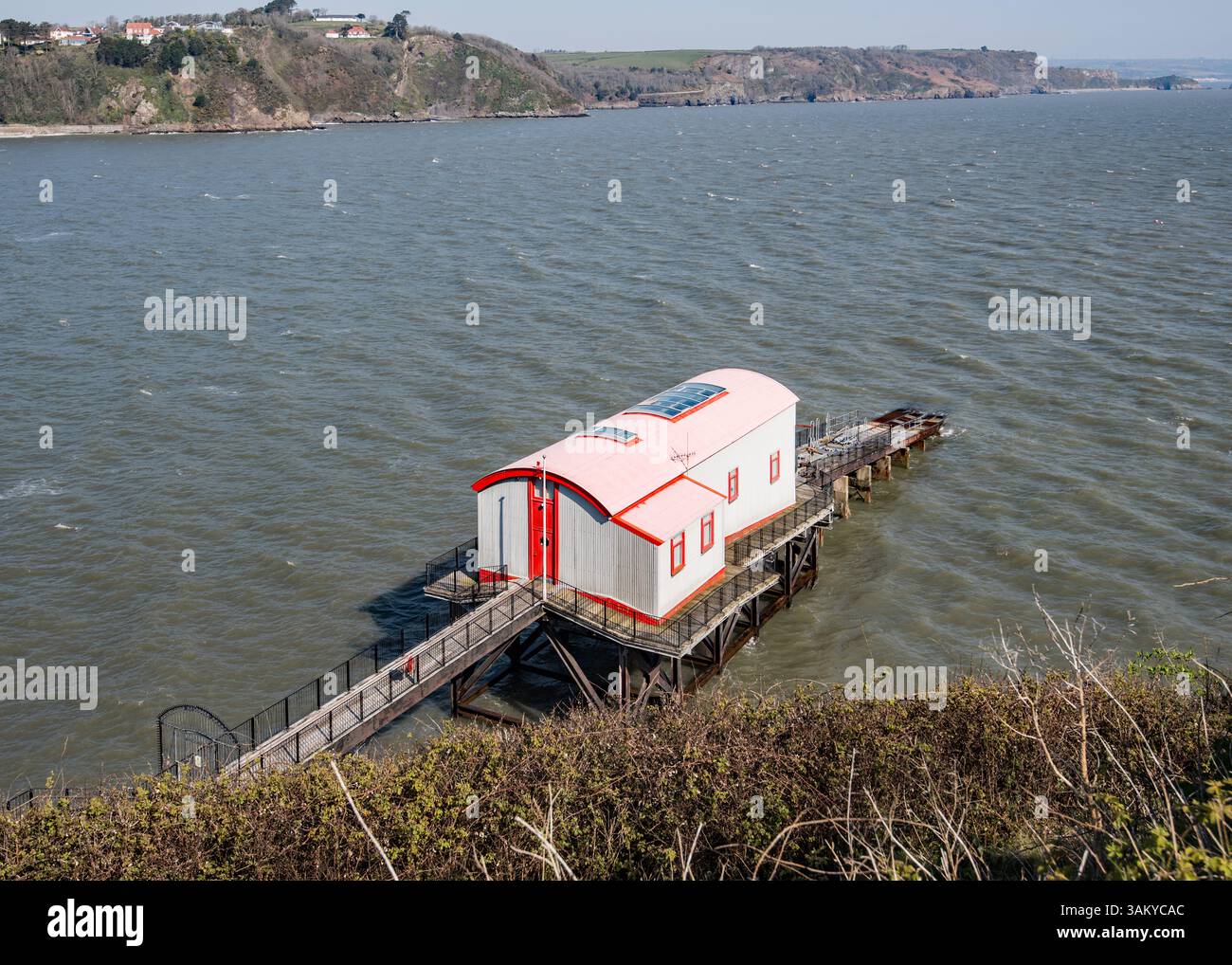 A FORMER Inshore Lifeboat Station in Tenby from the 1800’s is brought ...