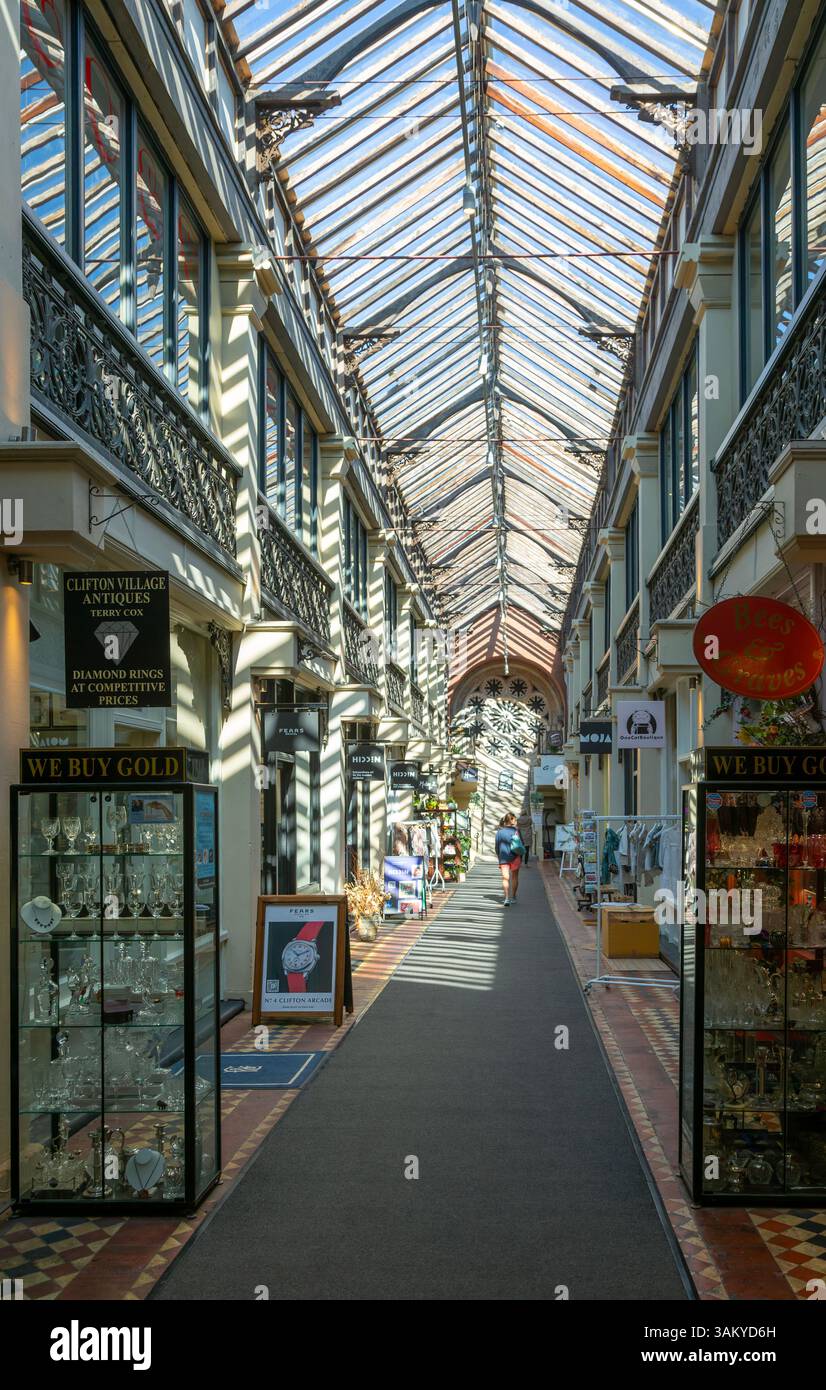 Covered shopping arcade, Royal Bazaar and Winter Garden, Boyce's Avenue ...