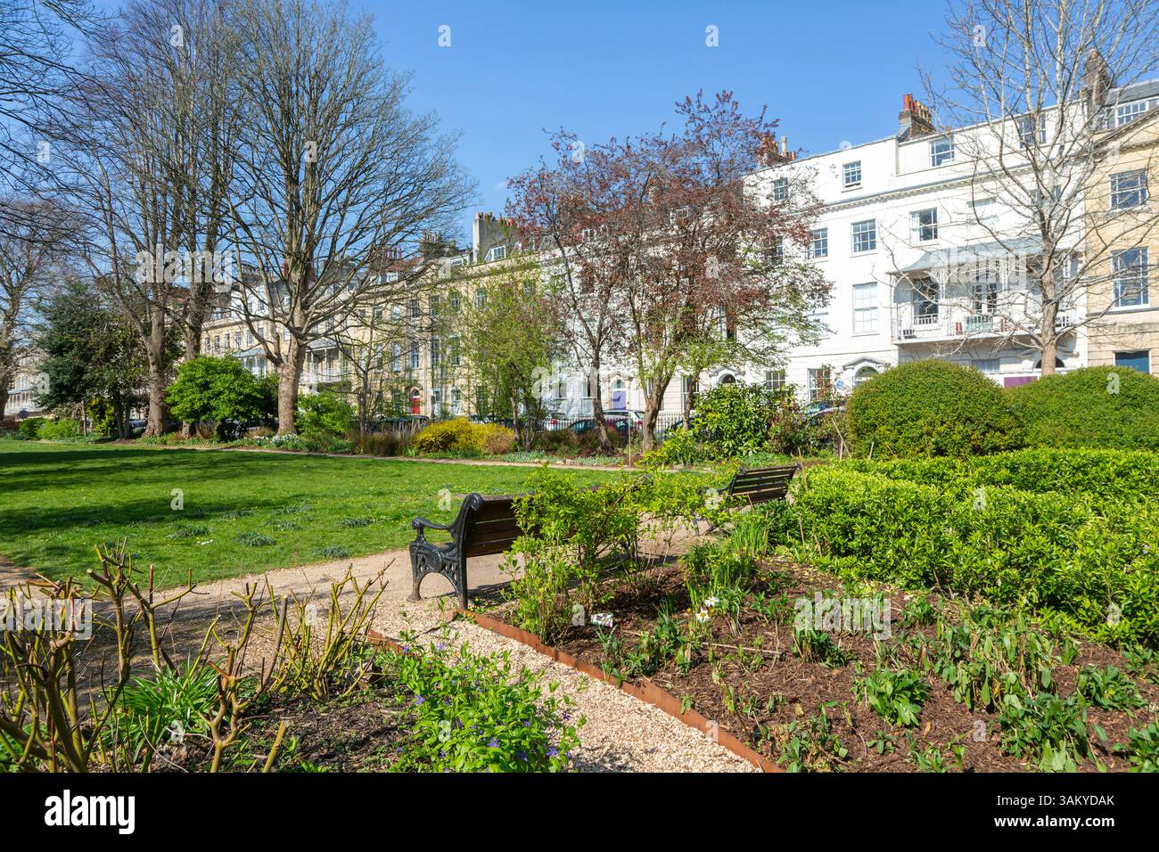 Mall Gardens Georgian style terraced housing, West Mall, Clifton ...