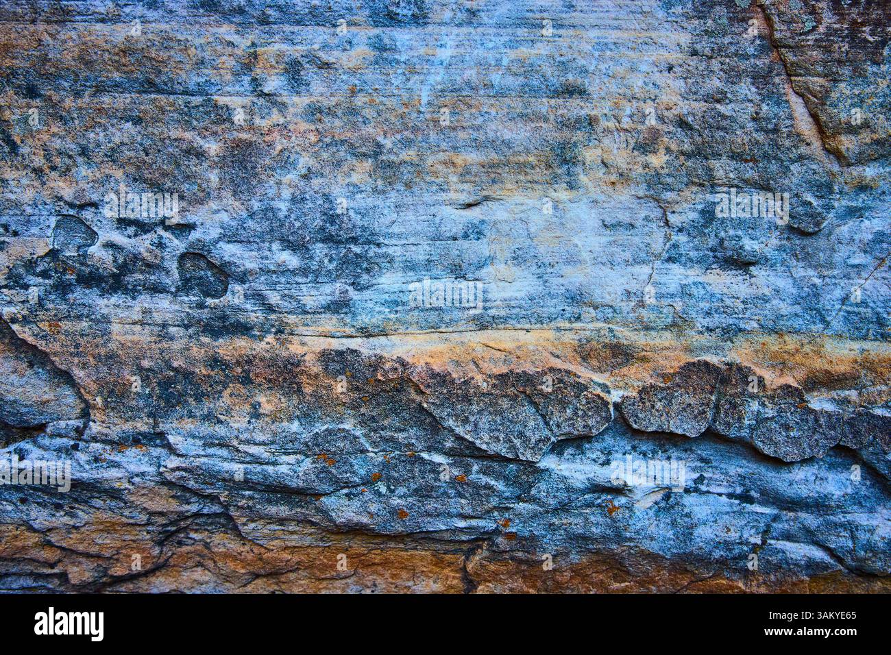 Sedimentary Rock Texture with Natural Patterns Close-Up Stock Photo - Alamy