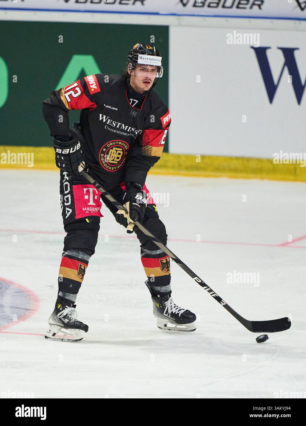 Adrian Klein Nr.12 of Germany in the match GERMANY - CZECH REPUBLIC 0-7 ...