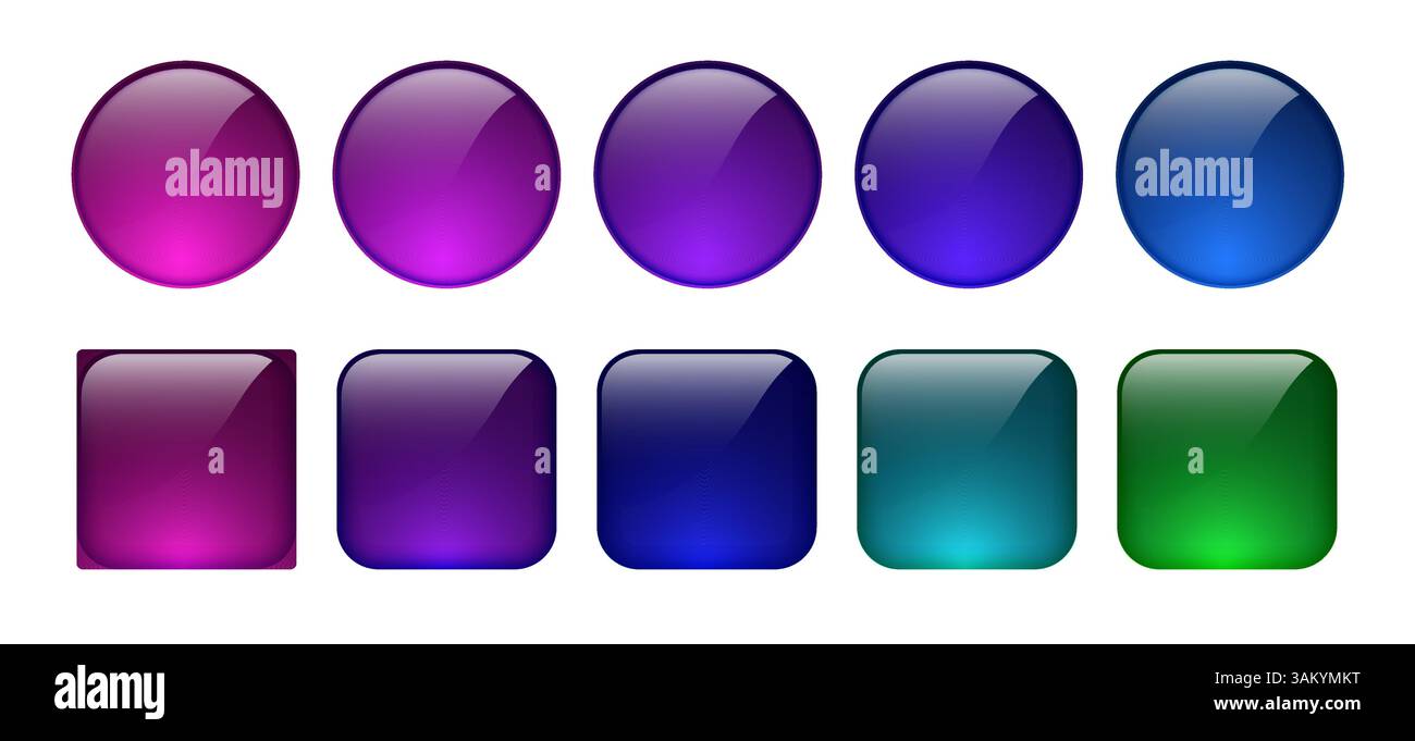 Glassmorphism ui element smooth gradient hi-res stock photography and ...