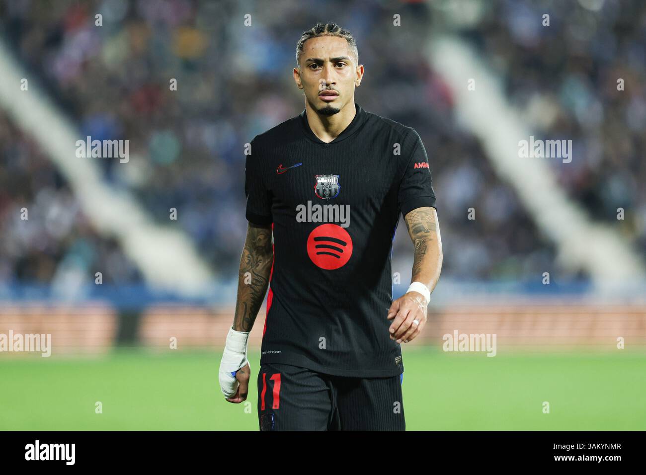Rapinha of FC Barcelona during the Spanish championship La Liga ...