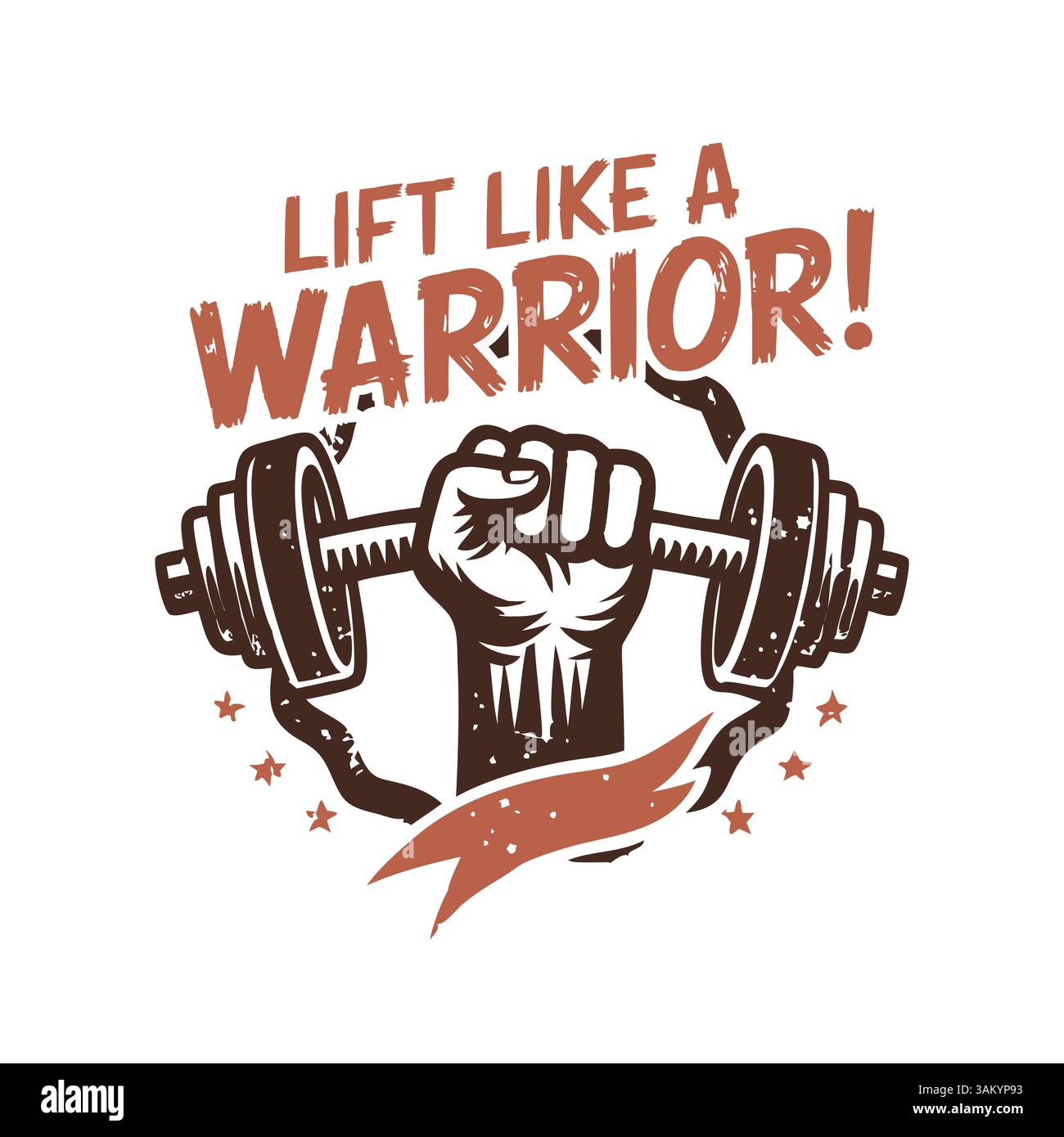 bodybuilding and fitness motivational t shirt design Stock Vector Image ...