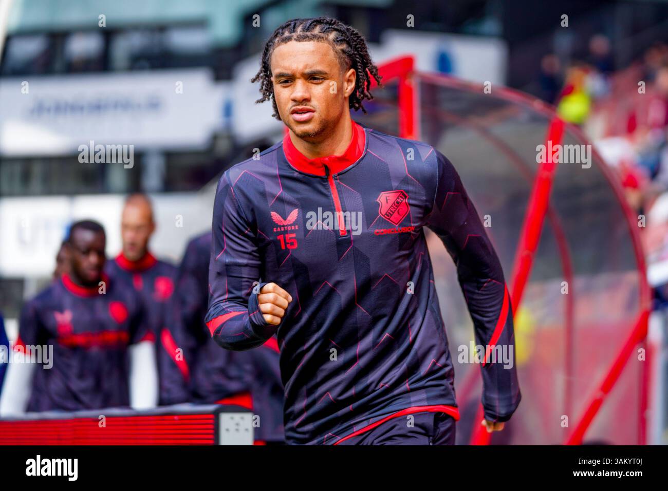 Utrecht, Netherlands. 13th Apr, 2025. UTRECHT, 13-04-2025, Stadium ...