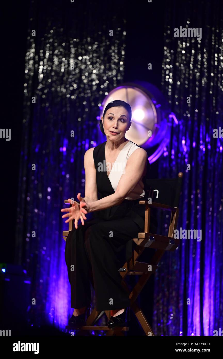 Katrin Weber mit ihrem Programm Fast wie im Kino in der Messe- und Veranstaltungshalle. Löbau ...