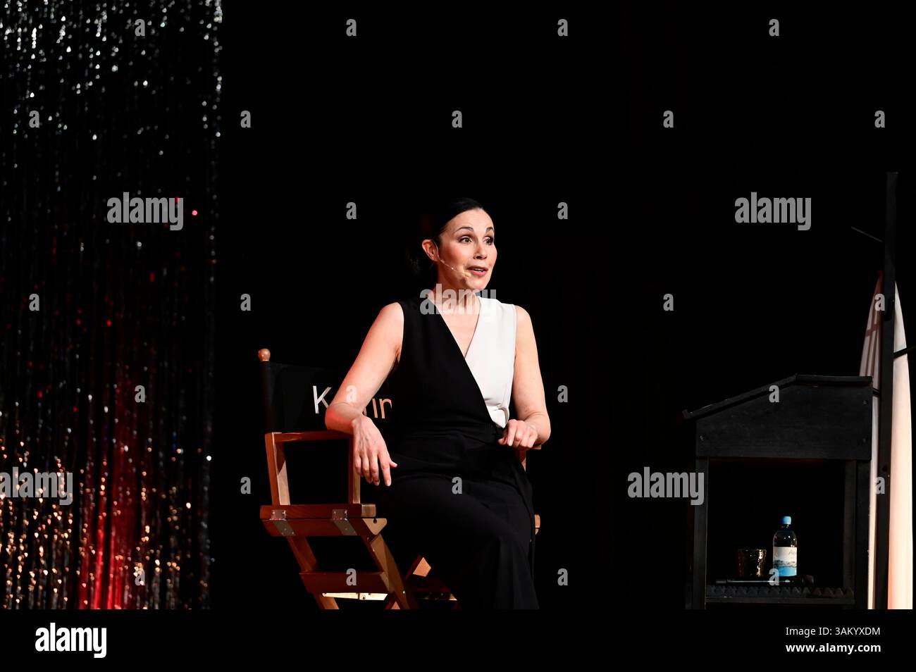 Katrin Weber mit ihrem Programm Fast wie im Kino in der Messe- und Veranstaltungshalle. Löbau ...