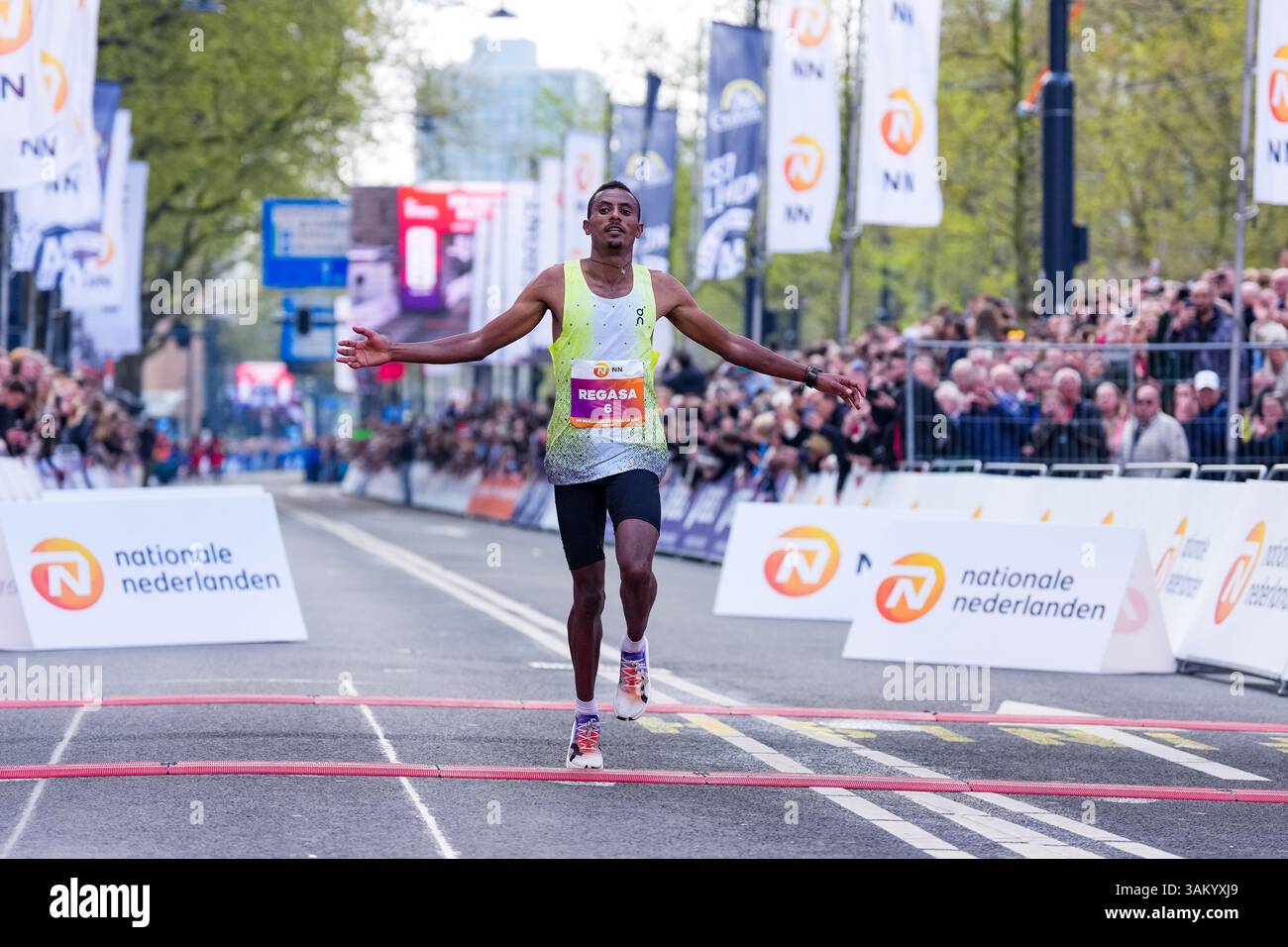 Rotterdam - during the forty-fourth edition of the NN Marathon ...