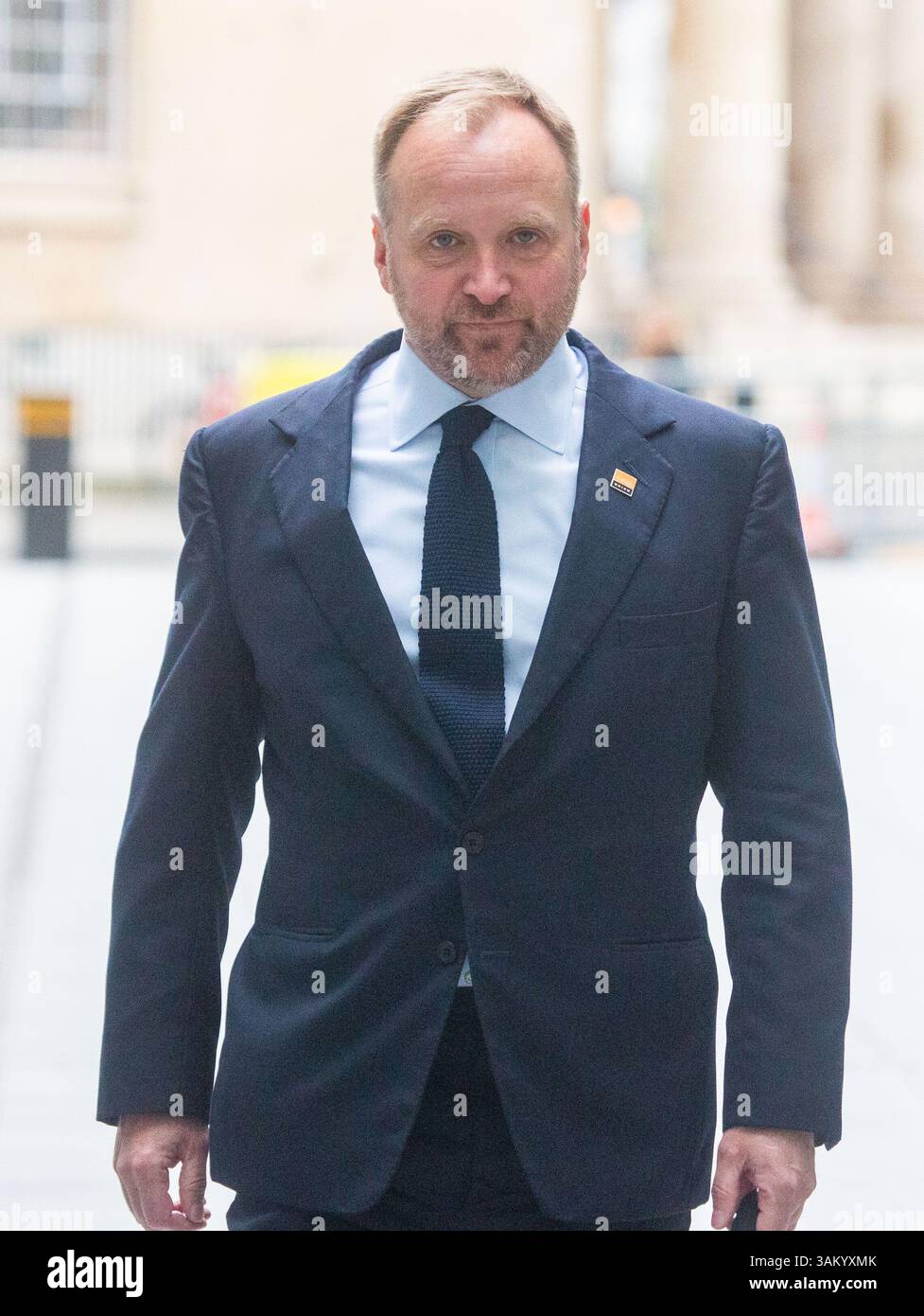 London, England, UK. 13th Apr, 2025. GMB General Secretary GARY SMITH ...