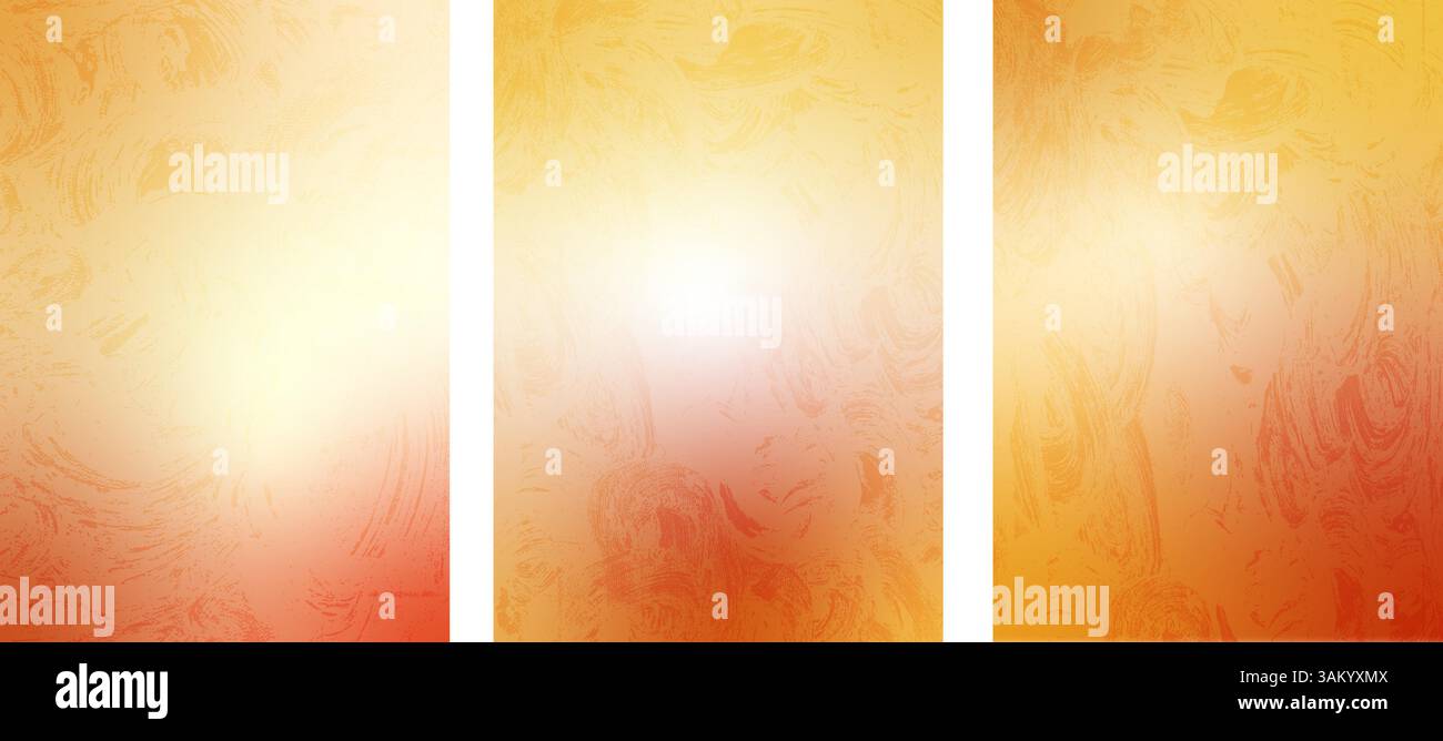 Warm colors gradient backgrounds with abstract noise. Sunny autumn ...