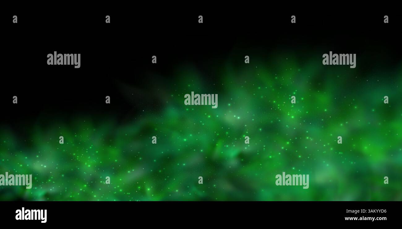 Starry neon magic dust shimmers throughout.Realistic texture of ...