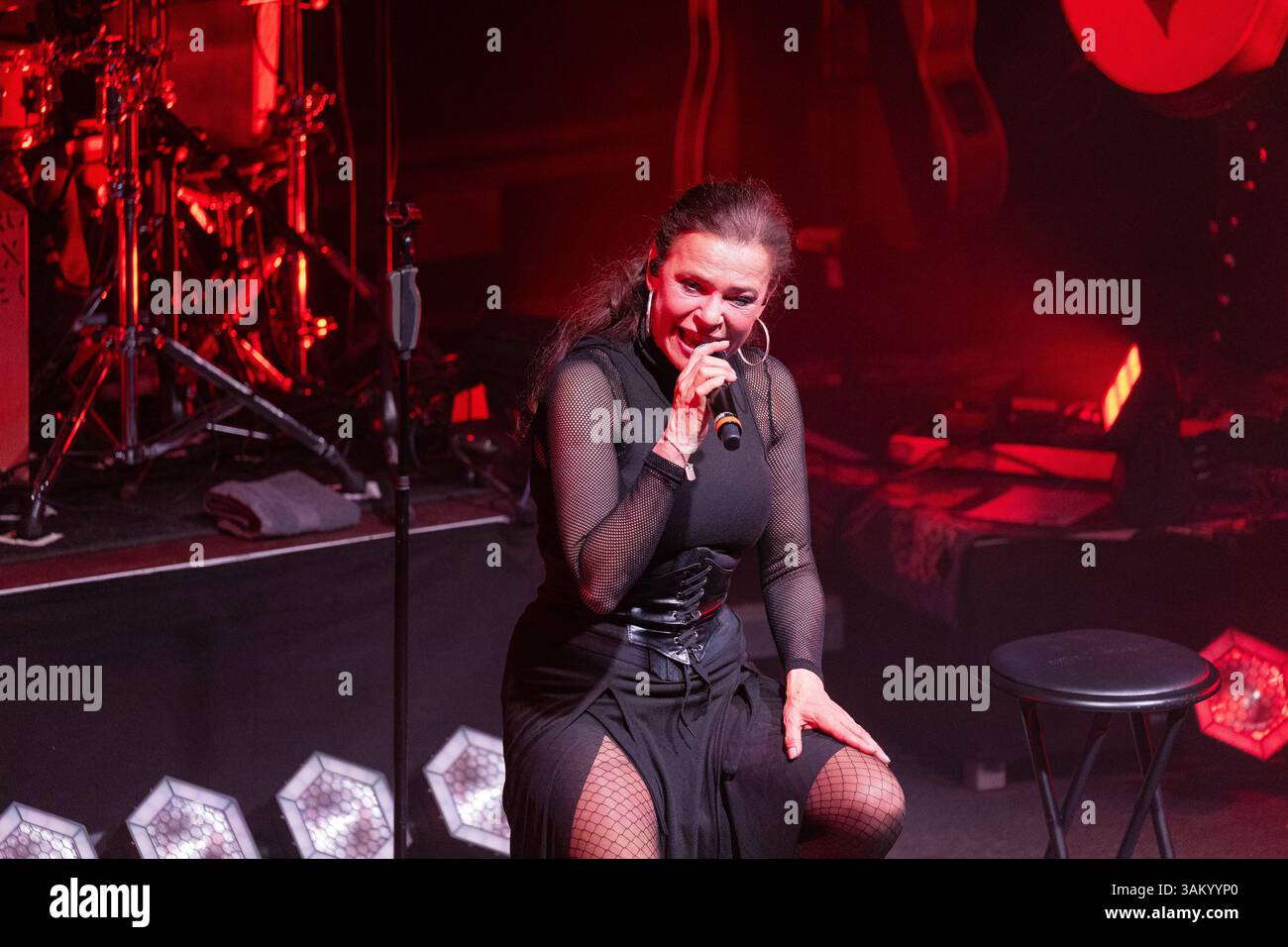 Julia Neigel mit Silly live bei einem Konzert der SILLY ...