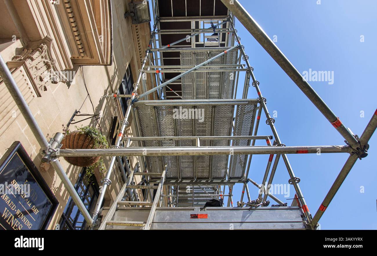 Scaffolding close up hi-res stock photography and images - Alamy