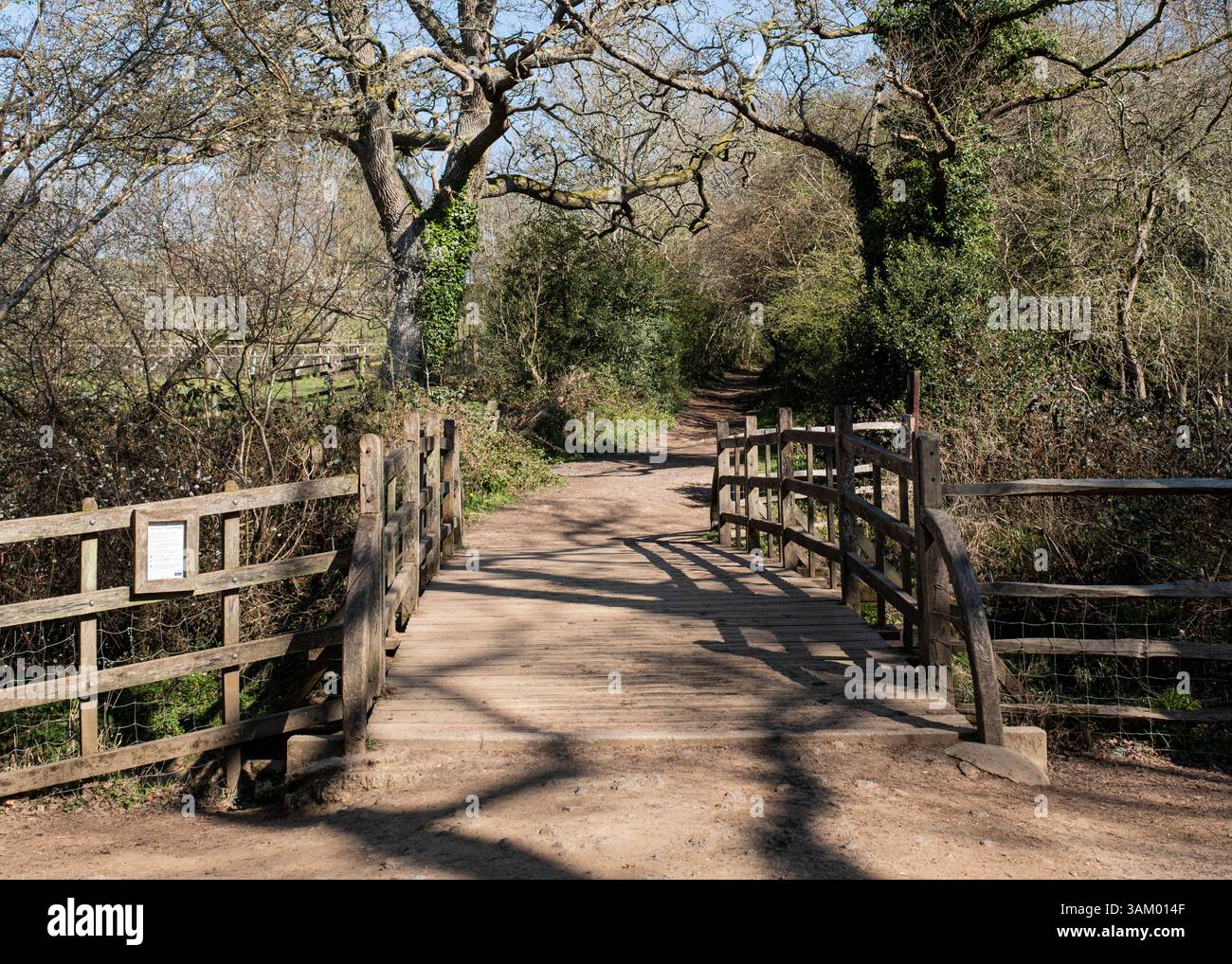 The famous, original Pooh Bridge at Hartfield, East Sussex, famous for ...