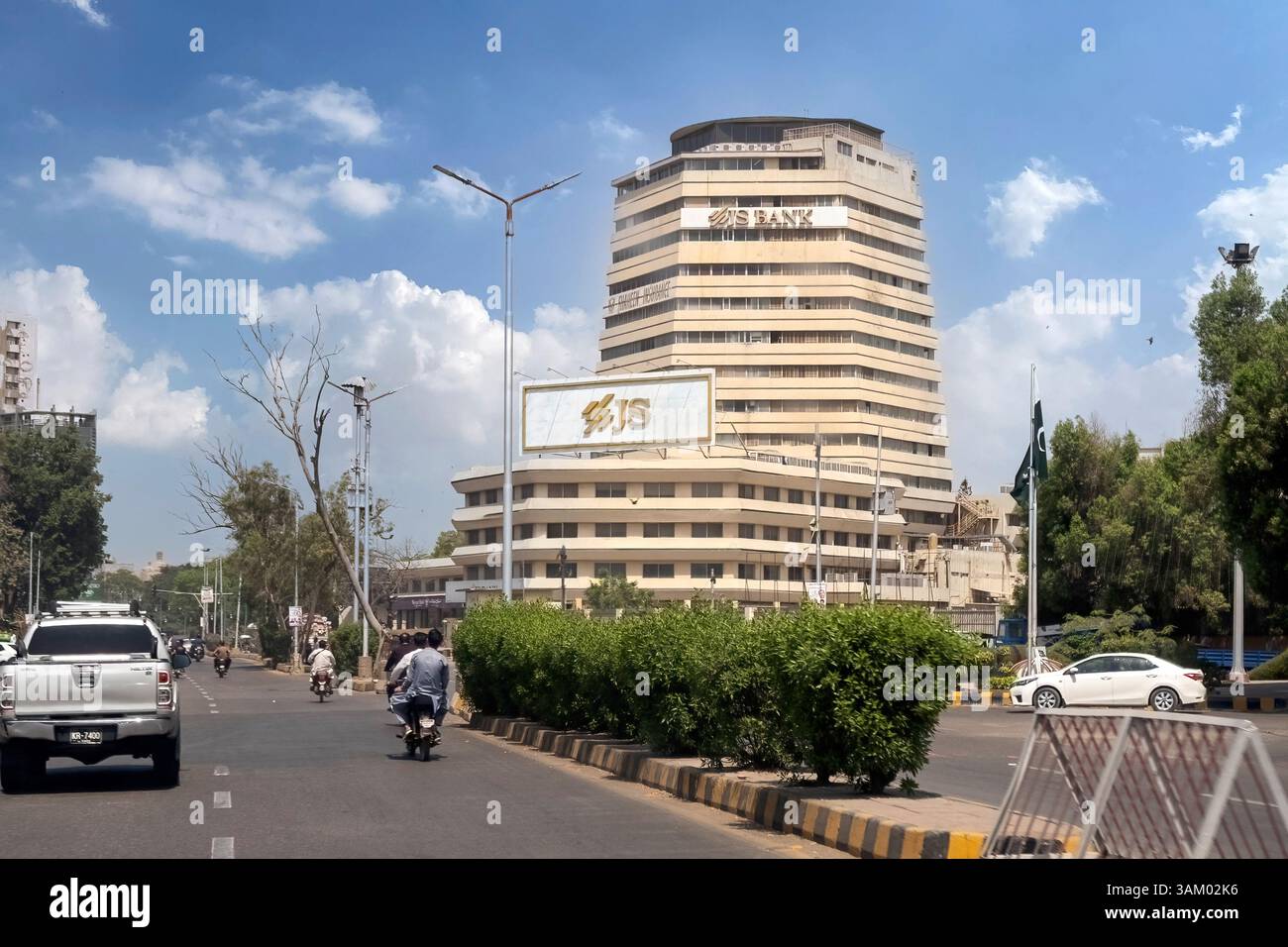 The Shaheen complex building with an advertisement signboard Stock ...