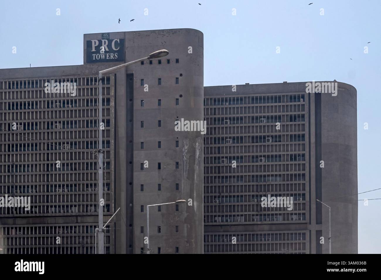 PRC Tower Skyscraper Lalazar Karachi Stock Photo - Alamy