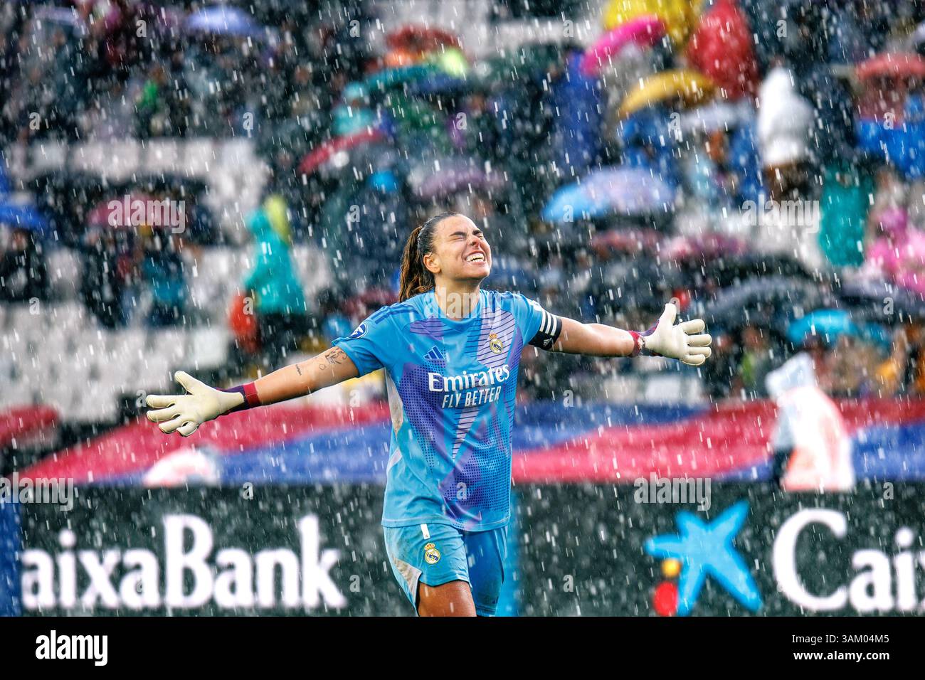 Barcelona, Spain. 23th March, 2025. Misa Rodriguez celebrates the ...