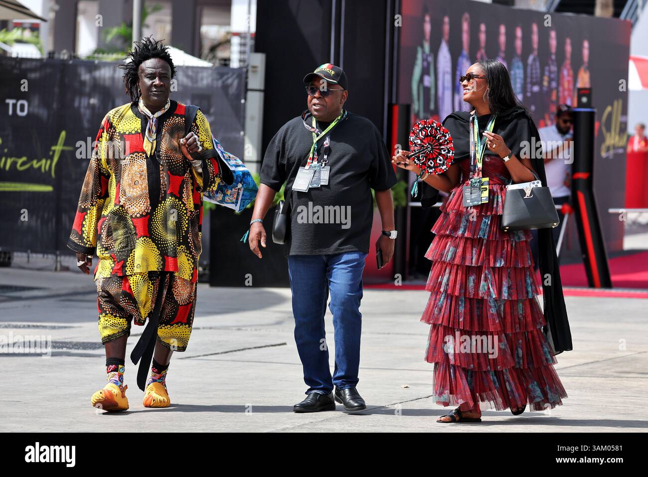 Sakhir, Bahrain. 13th Apr, 2025. Mr Moko (SEN) Crown Hearts Jewelry ...