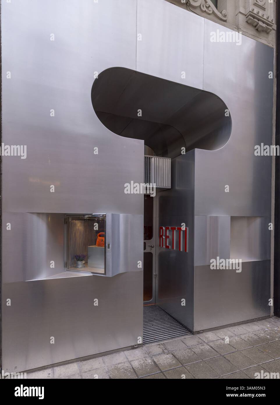 Retti Candle Shop by Hans Hollein, 1965, Vienna, Austria Stock Photo ...