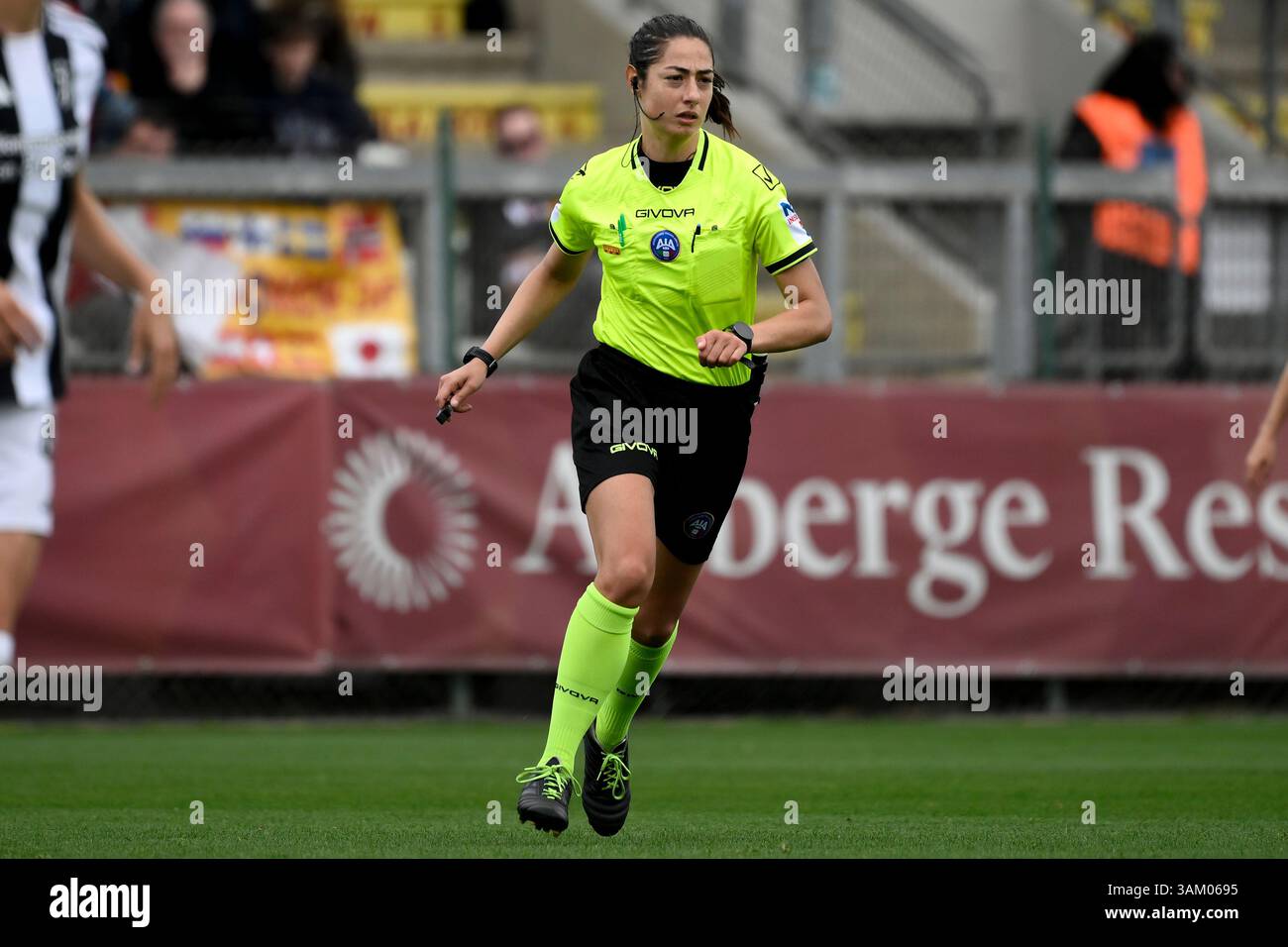 Referee Maria Sole Ferrieri Caputi during the Women's Serie A 2024/2025 ...