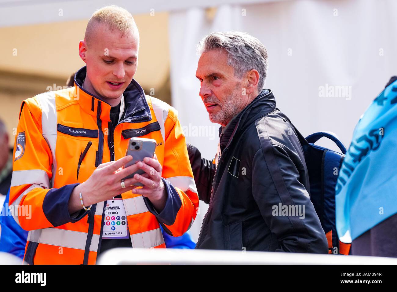Rotterdam, Netherlands. 13th Apr, 2025. Rotterdam - Prime Minister of ...