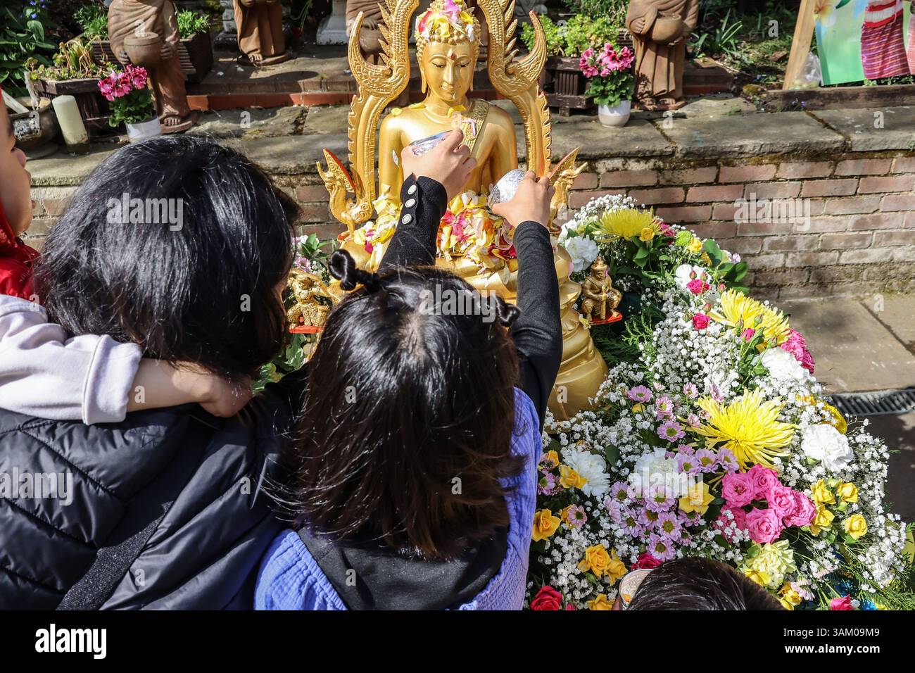 buddhapadipa Temple, Wimbledon, London 13 April 2025 The Songkran ...