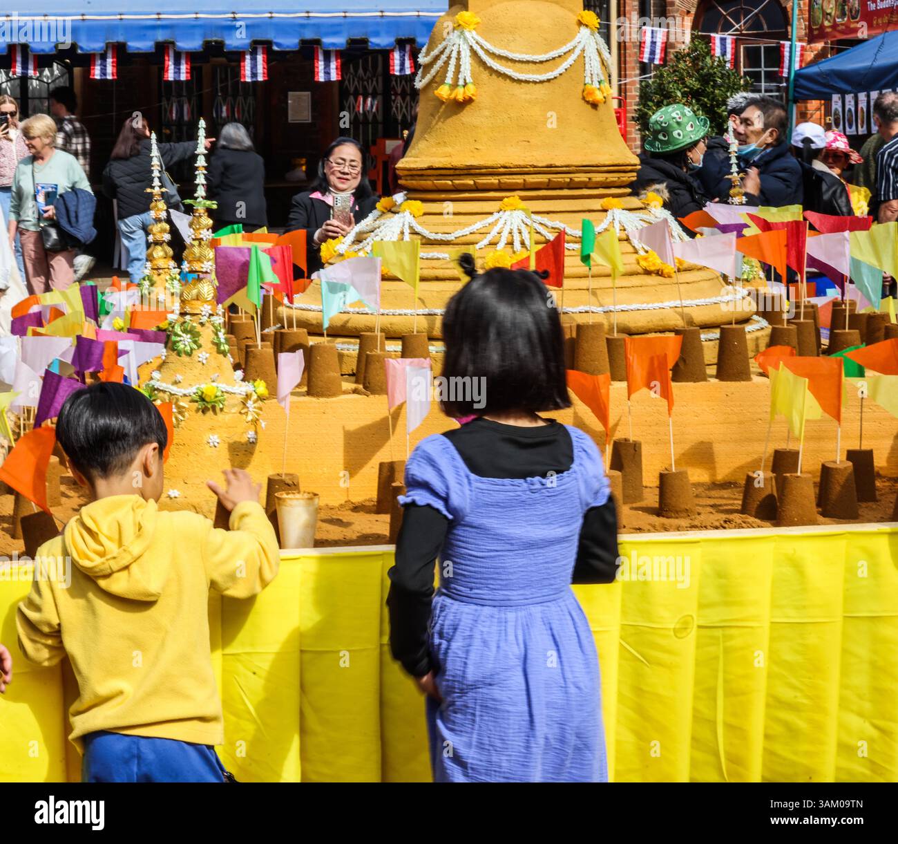 buddhapadipa Temple, Wimbledon, London 13 April 2025 The Songkran ...