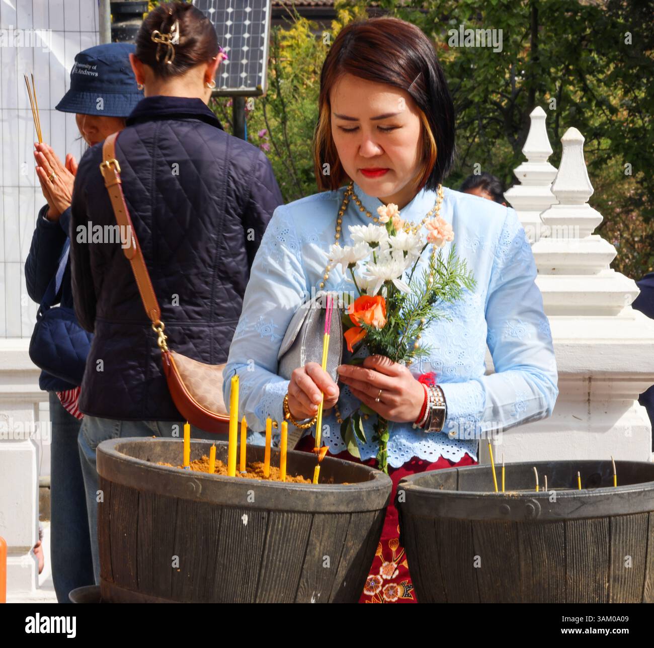 buddhapadipa Temple, Wimbledon, London 13 April 2025 The Songkran ...