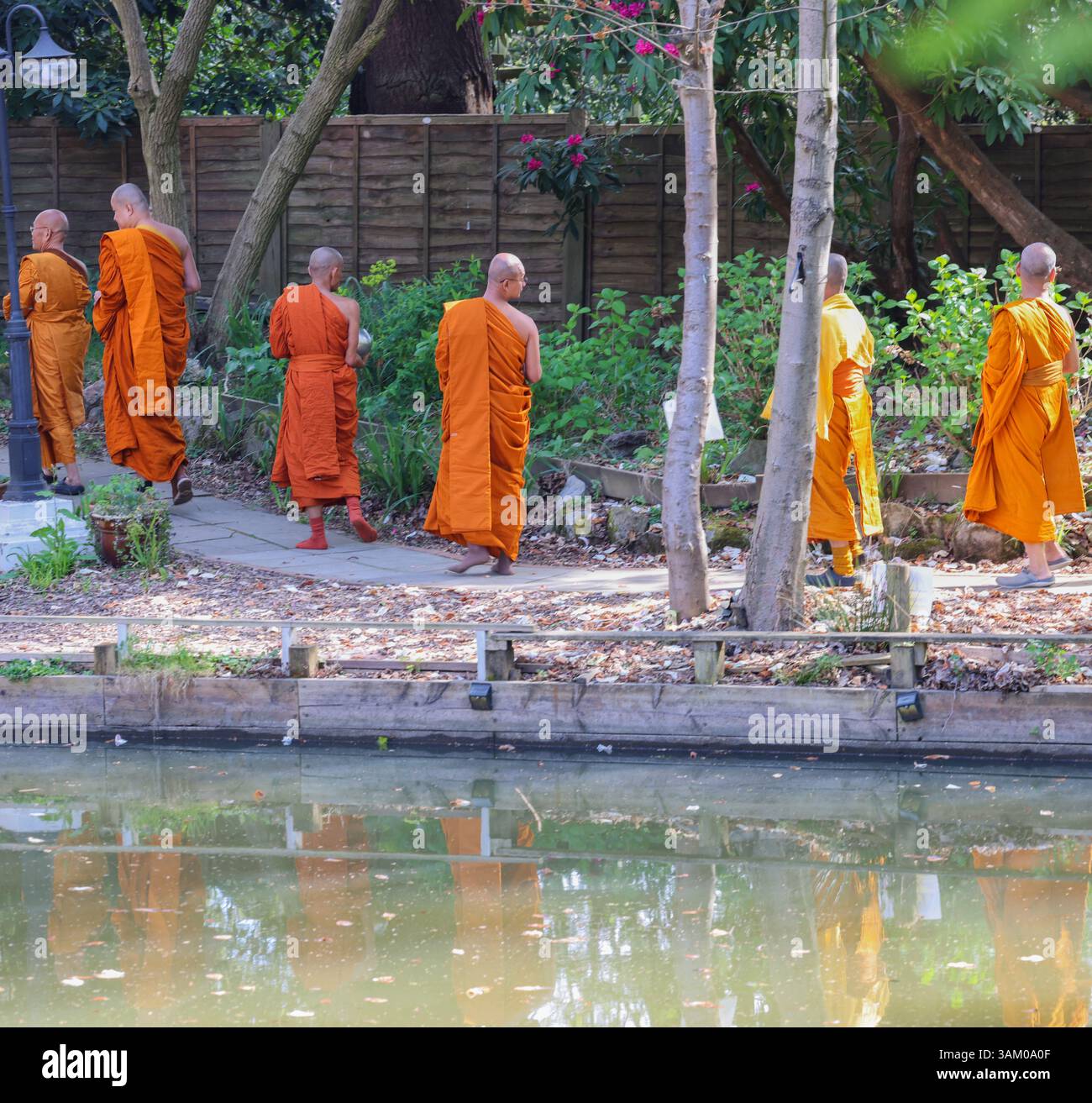 Buddhapadipa Temple, Wimbledon, London 13 April 2025 The Songkran ...