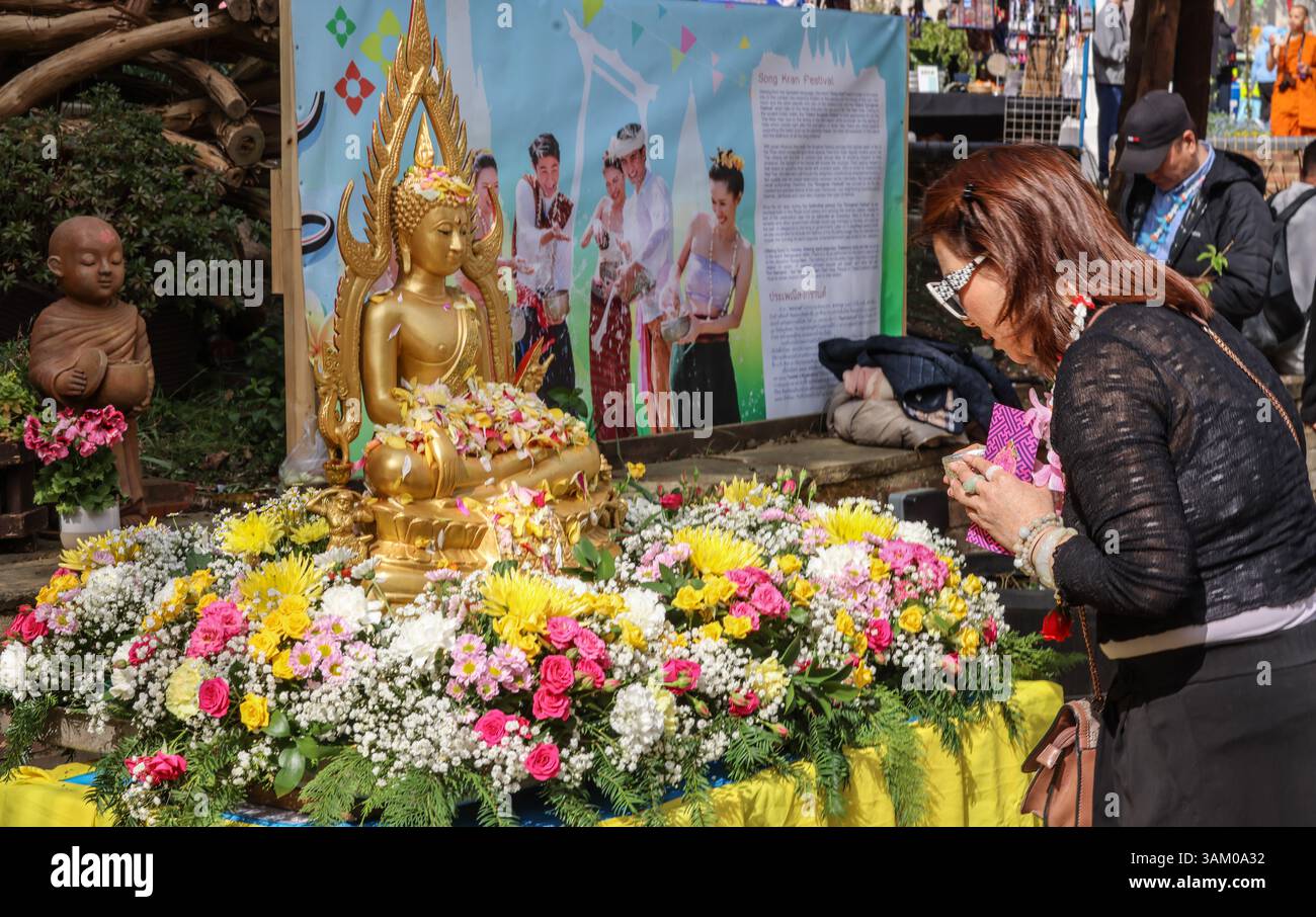 buddhapadipa Temple, Wimbledon, London 13 April 2025 The Songkran ...