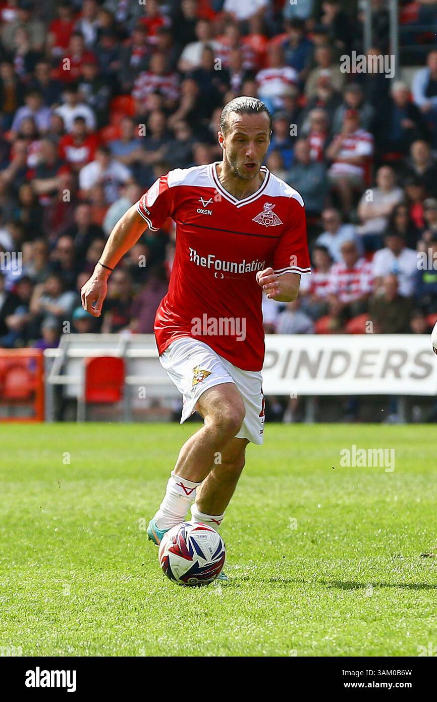 Eco - Power Stadium, Doncaster, England - 12th April 2025 Jamie Sterry ...