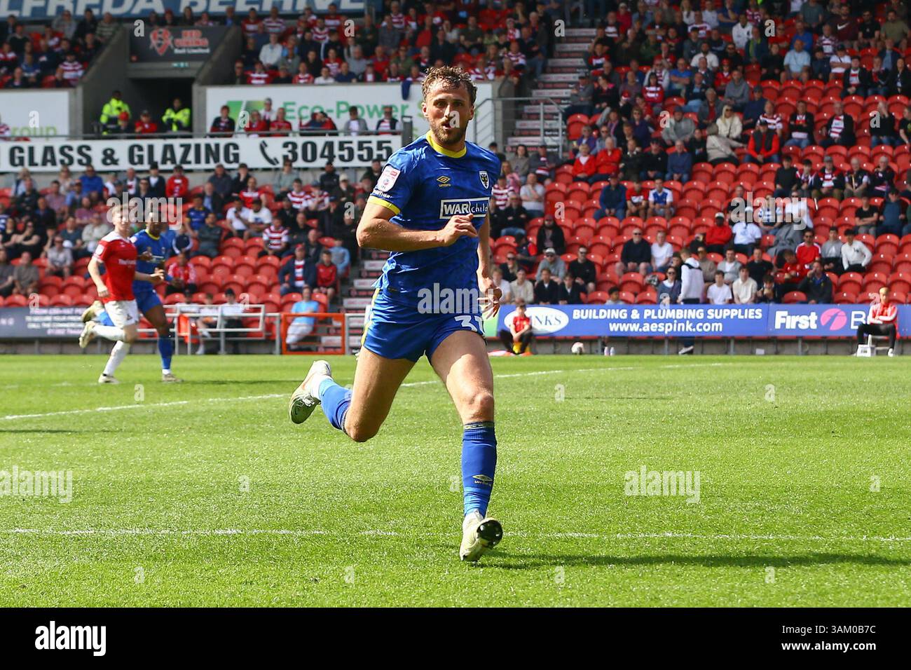Eco - Power Stadium, Doncaster, England - 12th April 2025 Joe Lewis (31 ...