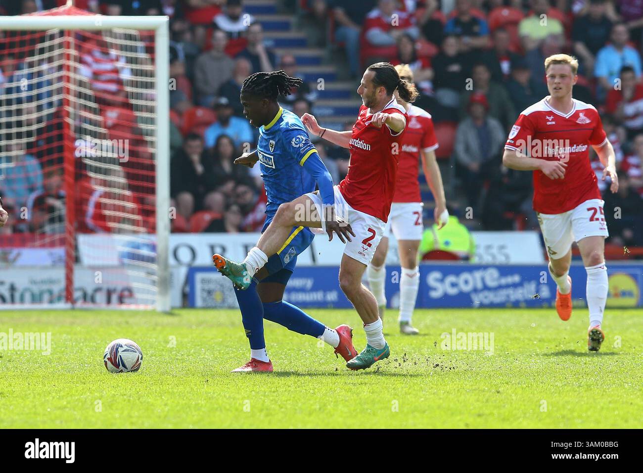 Eco - Power Stadium, Doncaster, England - 12th April 2025 Osman Foyo ...