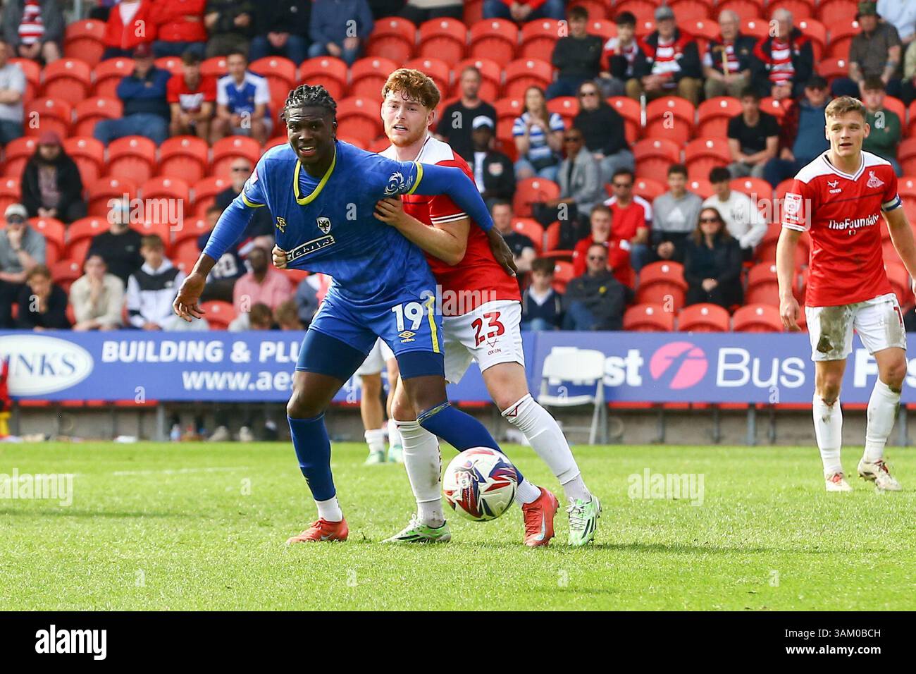 Eco - Power Stadium, Doncaster, England - 12th April 2025 Osman Foyo ...