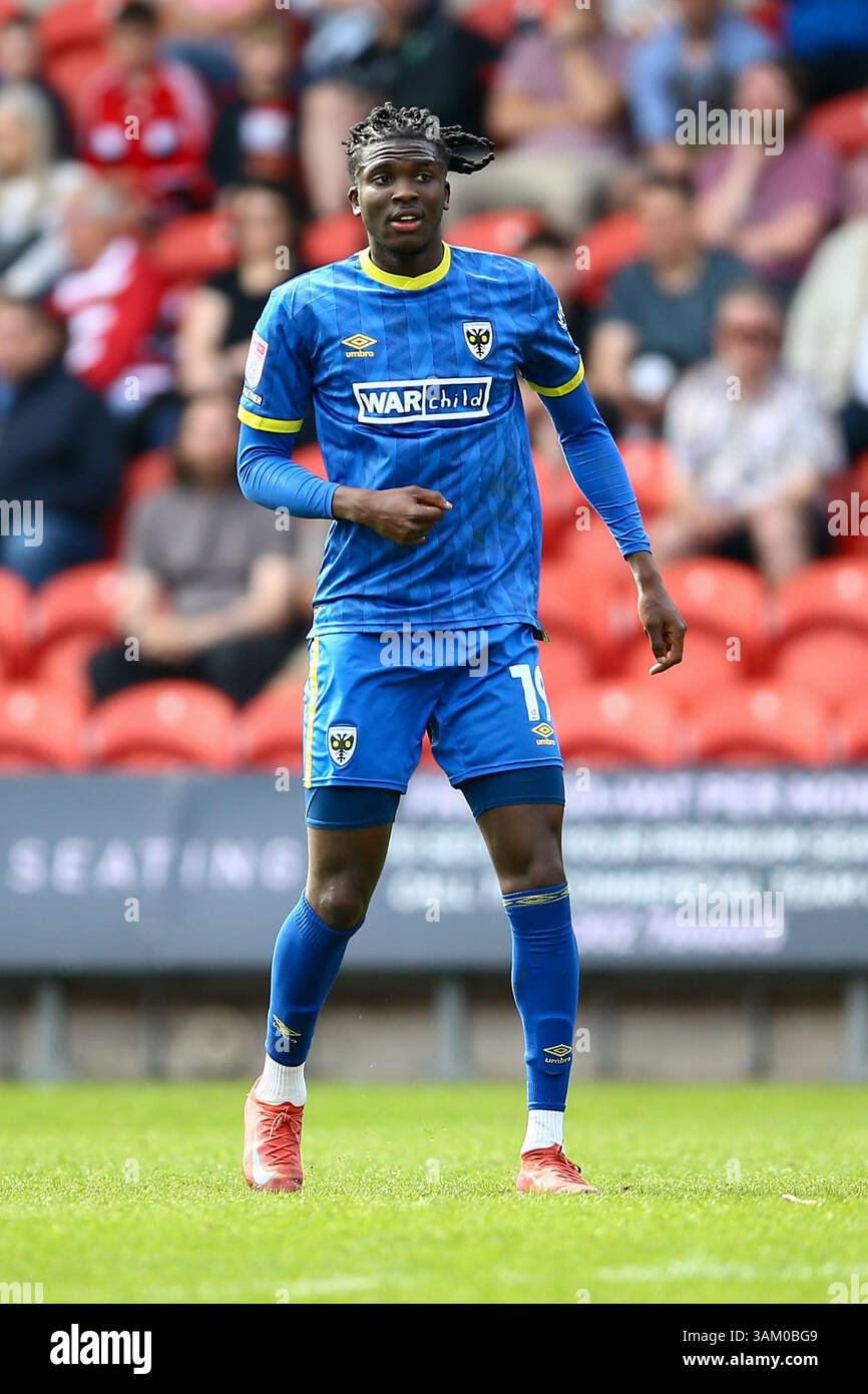 Eco - Power Stadium, Doncaster, England - 12th April 2025 Osman Foyo ...