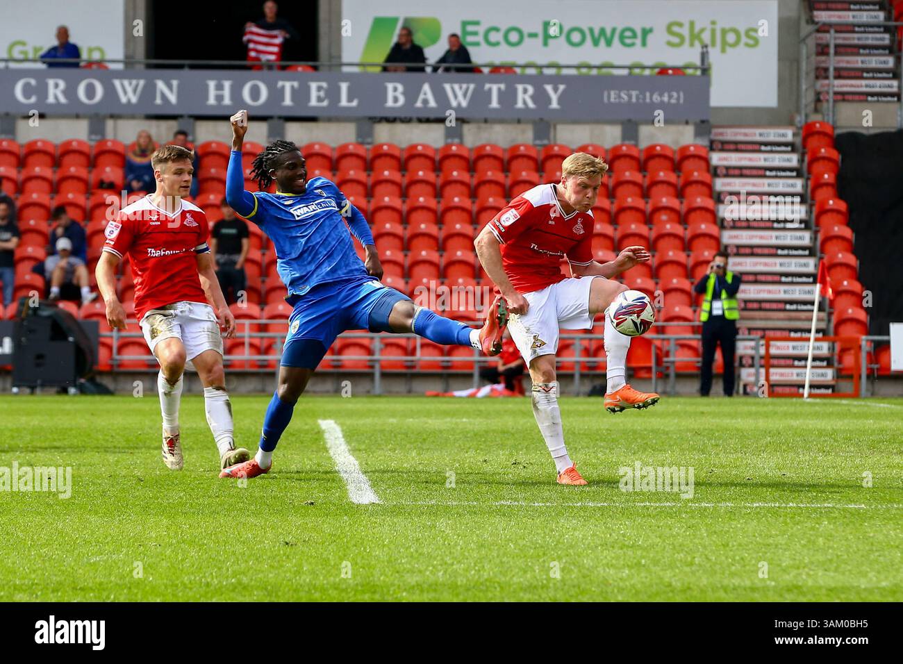 Eco - Power Stadium, Doncaster, England - 12th April 2025 Jay McGrath ...