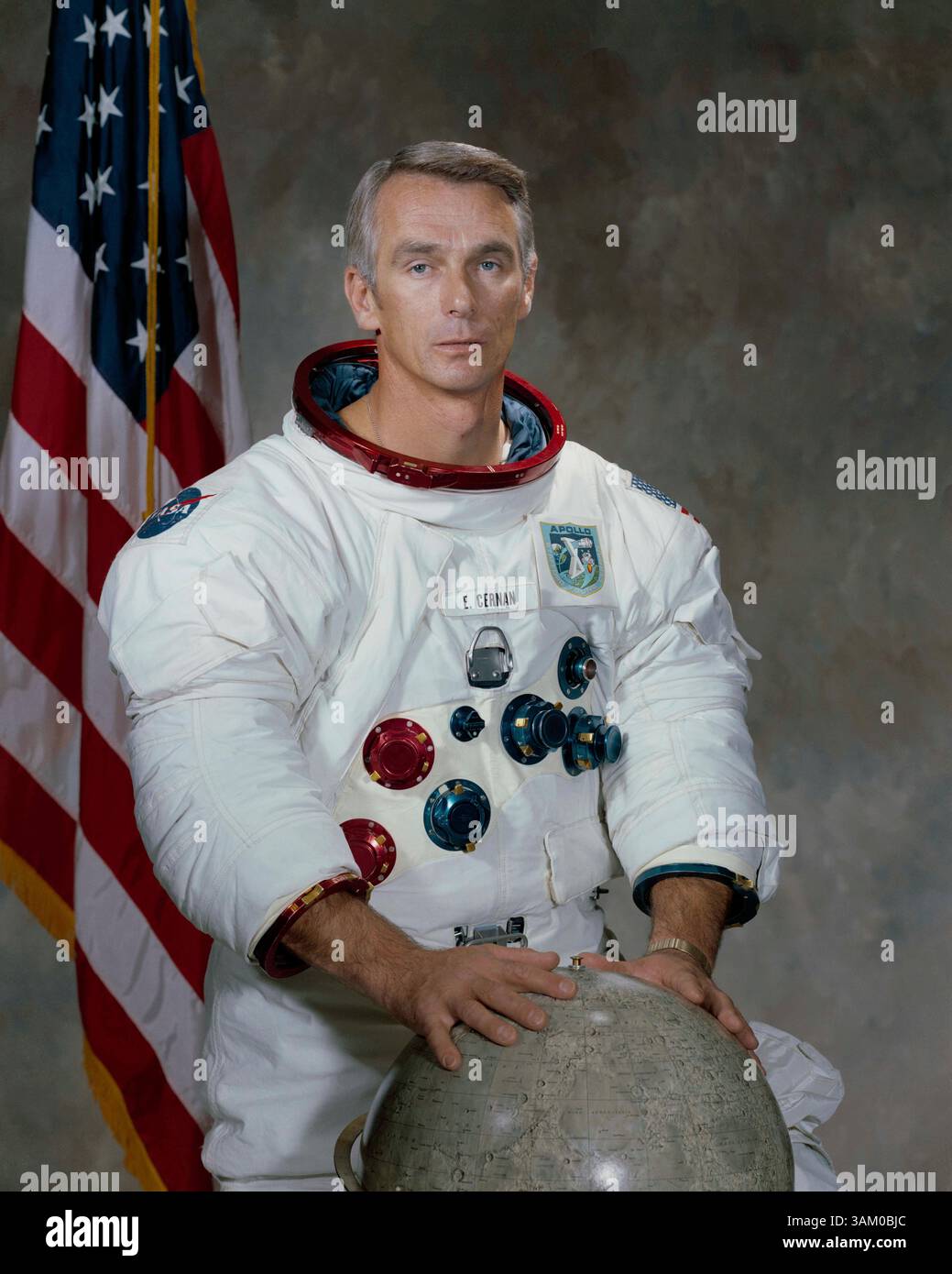 USA - circa 1972 - Eugene Cernan, a Captain in the U.S. Navy, left his ...